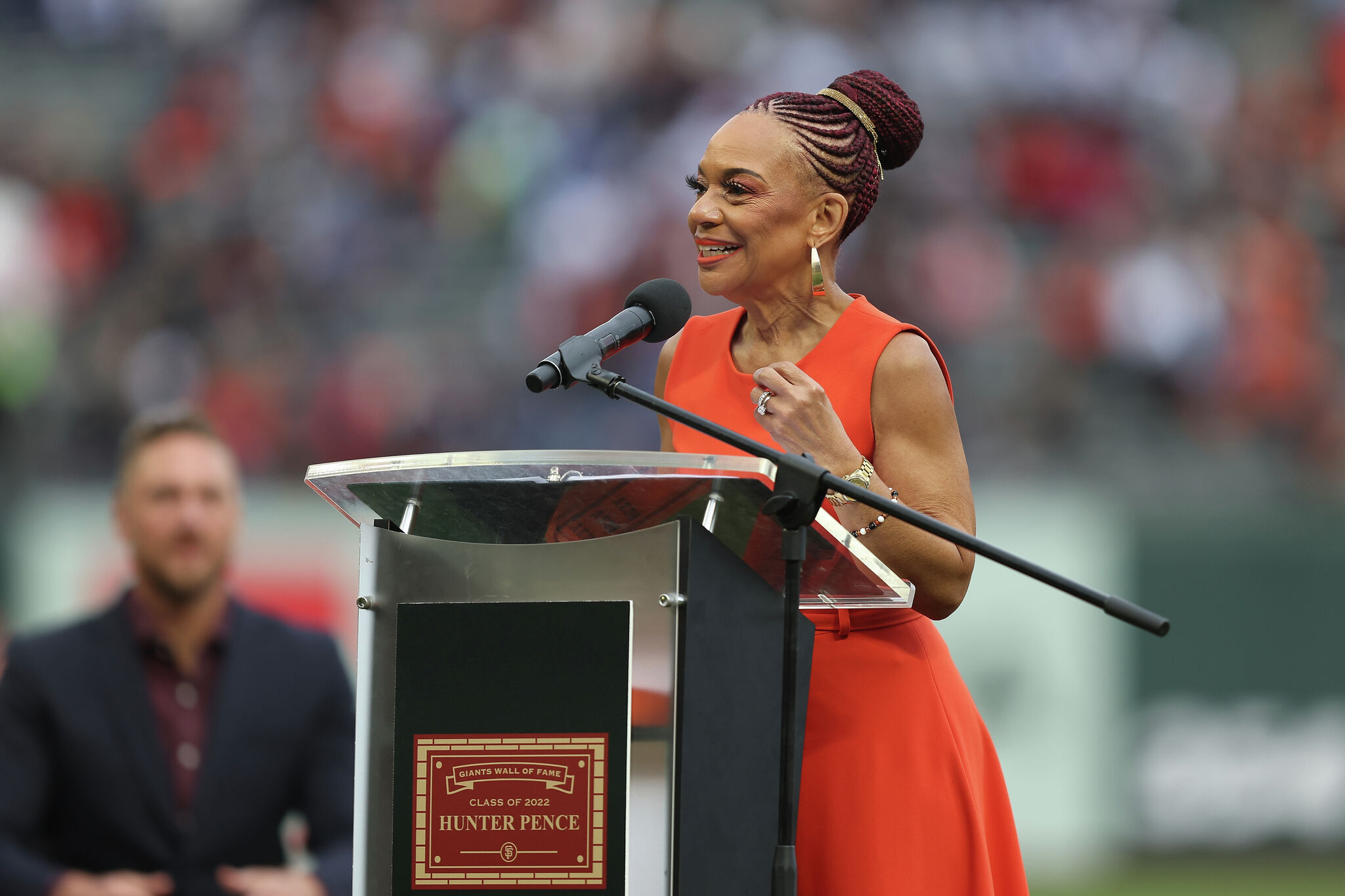 SF Giants part ways with beloved PA announcer Renel Brooks-Moon
