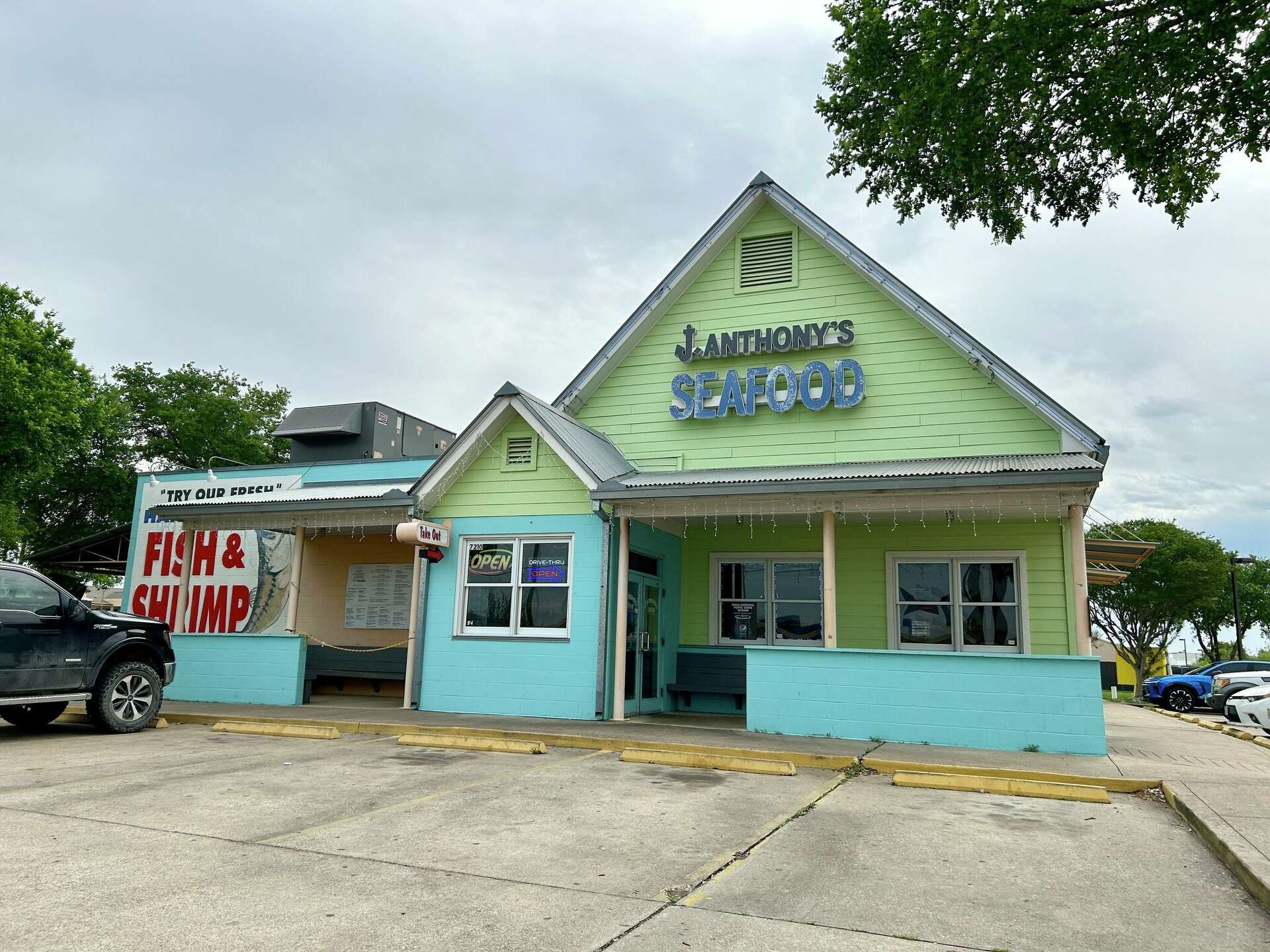 J. Anthony's Seafood has a cheap fried fish and shrimp plate
