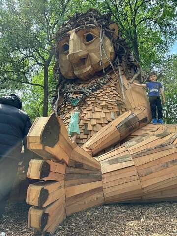 Thomas Dambo's world-famous troll gets a new home in Austin