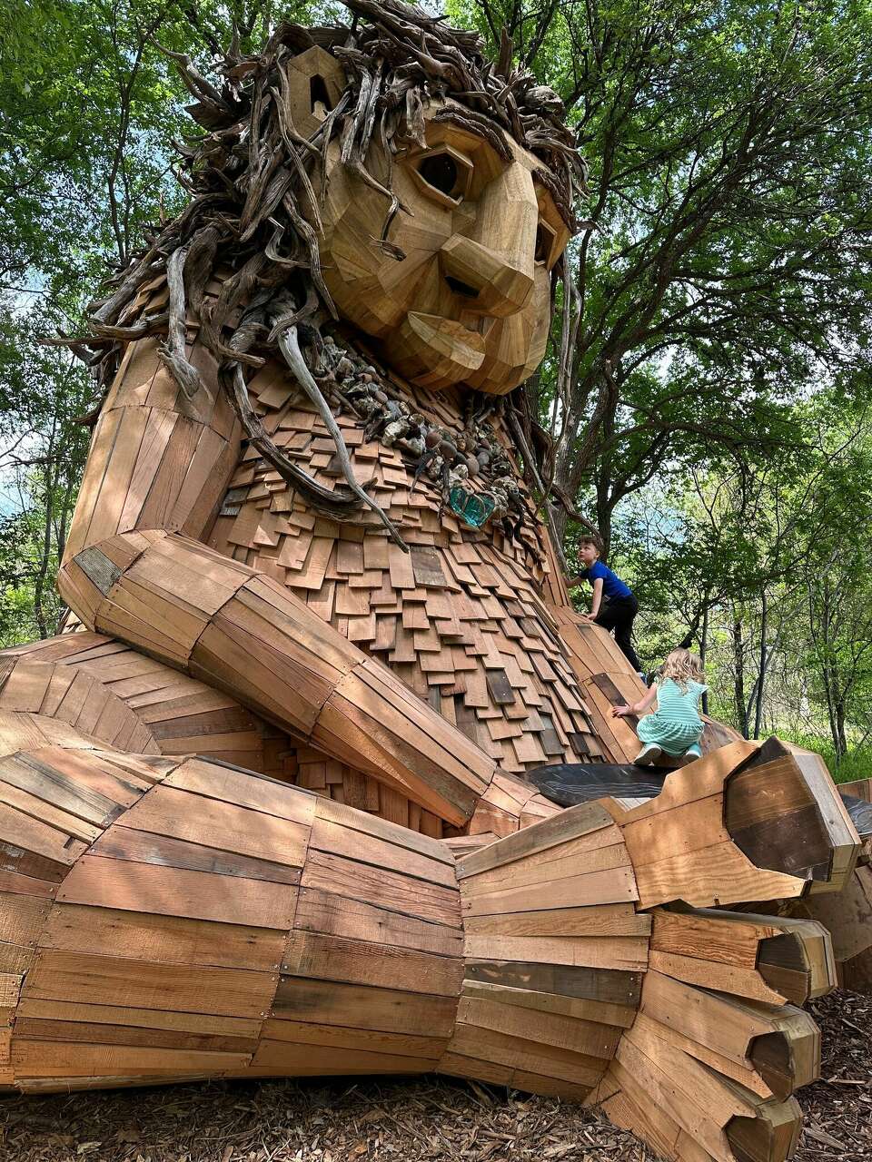 Thomas Dambo's world-famous troll gets a new home in Austin