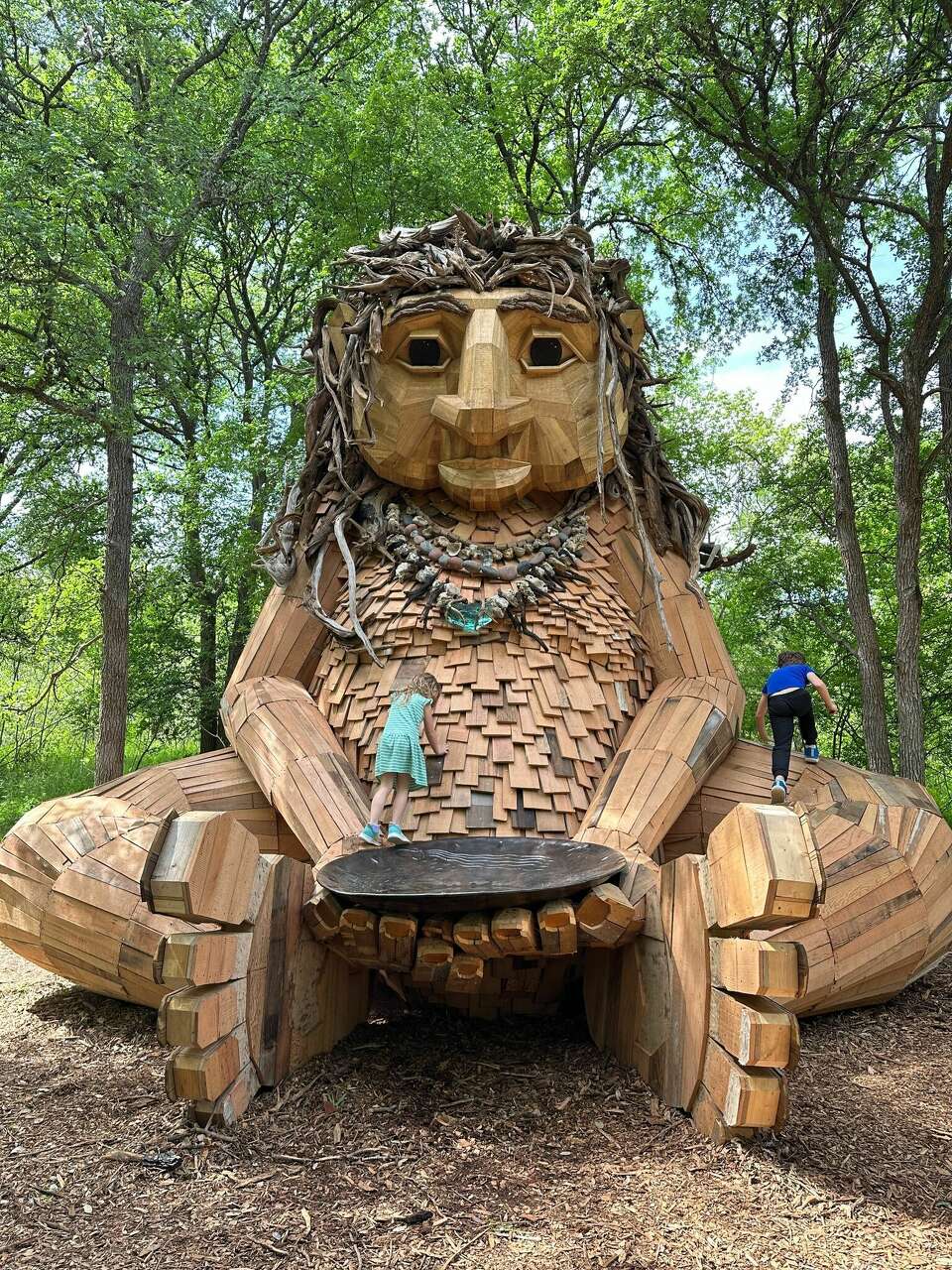 Thomas Dambo's world-famous troll gets a new home in Austin