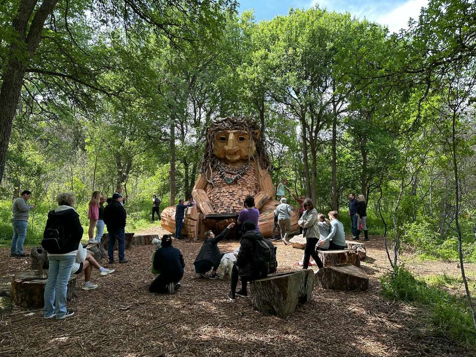 Thomas Dambo's world-famous troll gets a new home in Austin
