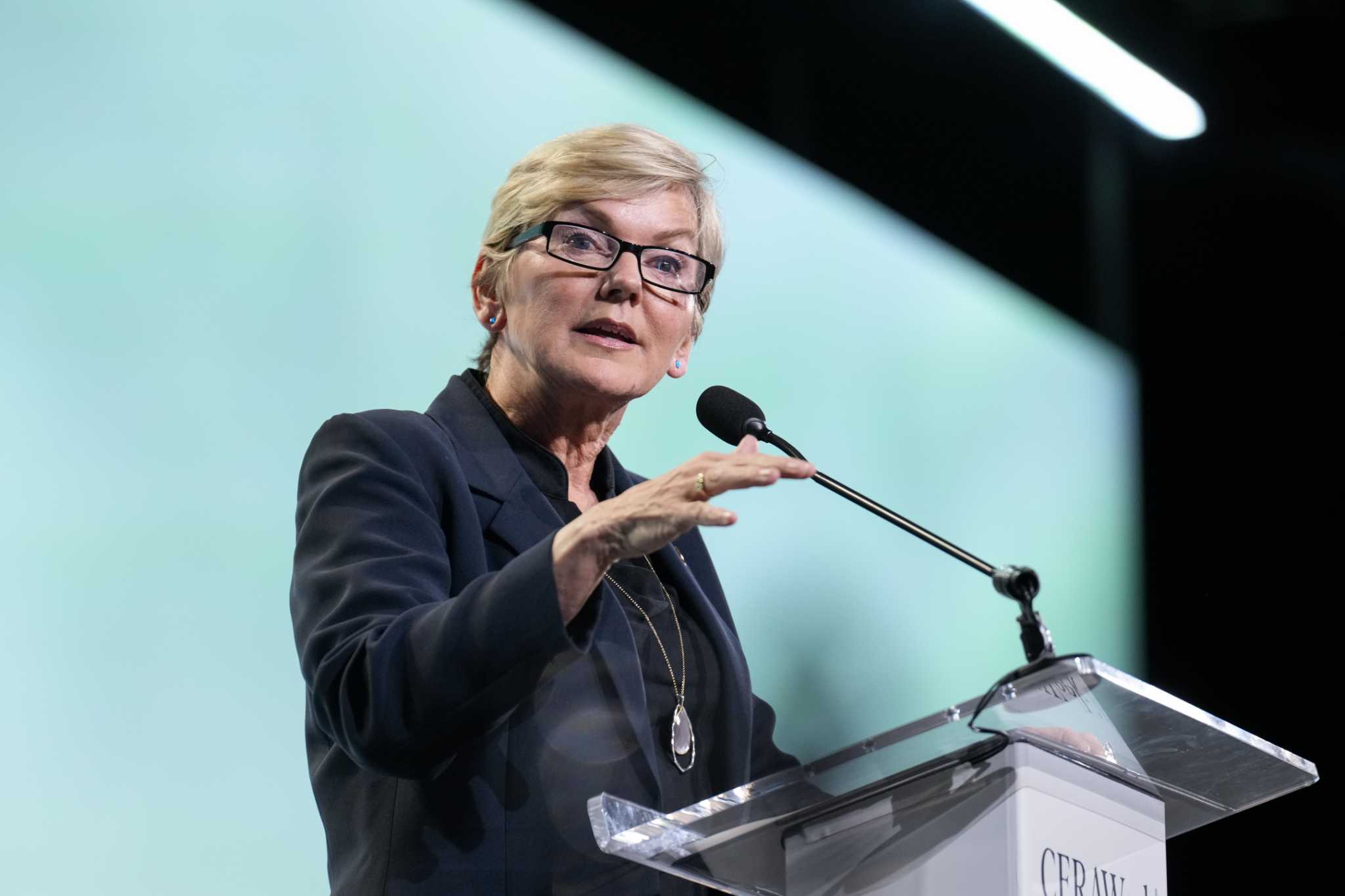 Granholm addresses Biden's LNG pause in CERAWeek keynote