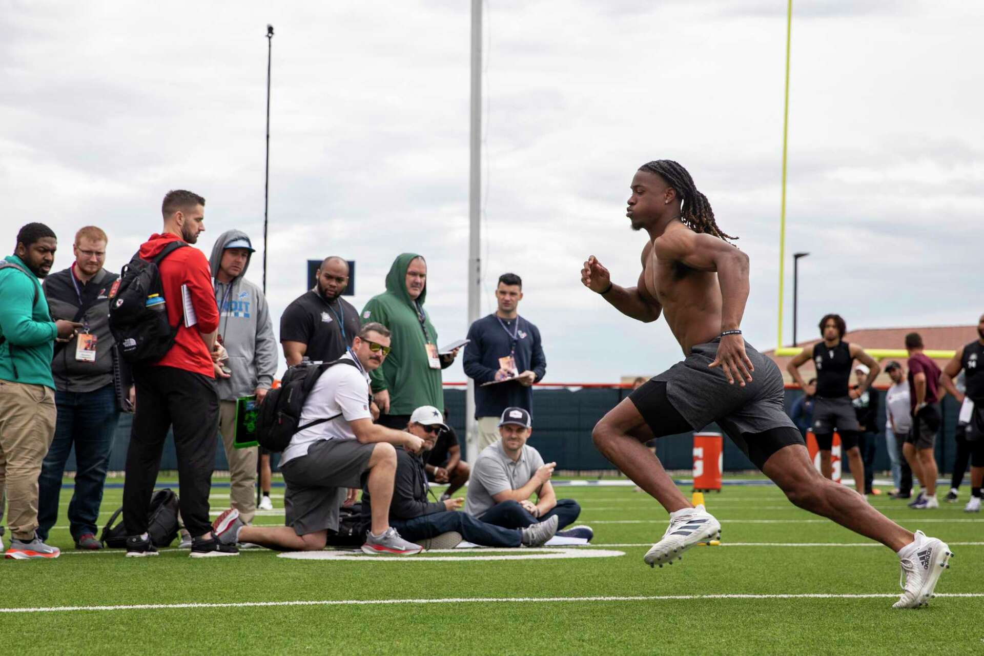 Rashad Wisdom shows well as UTSA's NFL hopefuls hold pro day