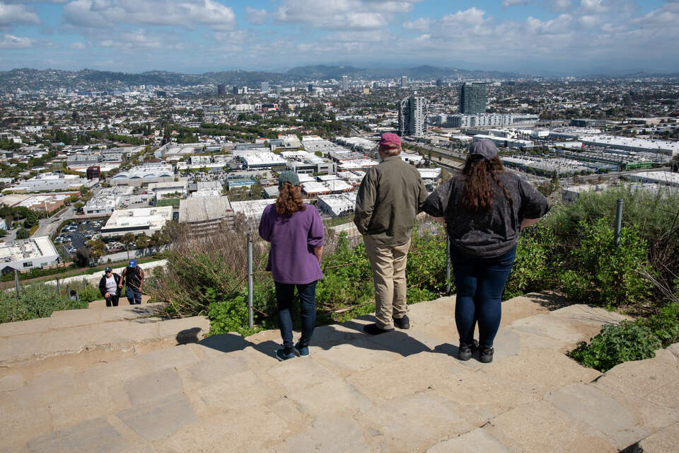 This hardcore Calif. stair hike ends with views like 'nothing else'