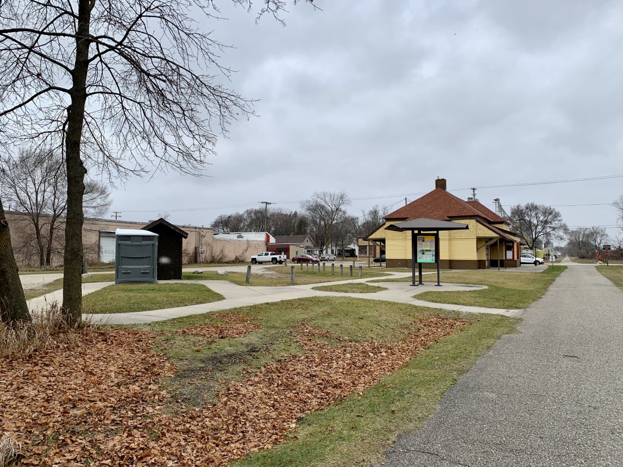 Depot Trailhead Park Big Rapids Michigan to feature art by Ivan Iler