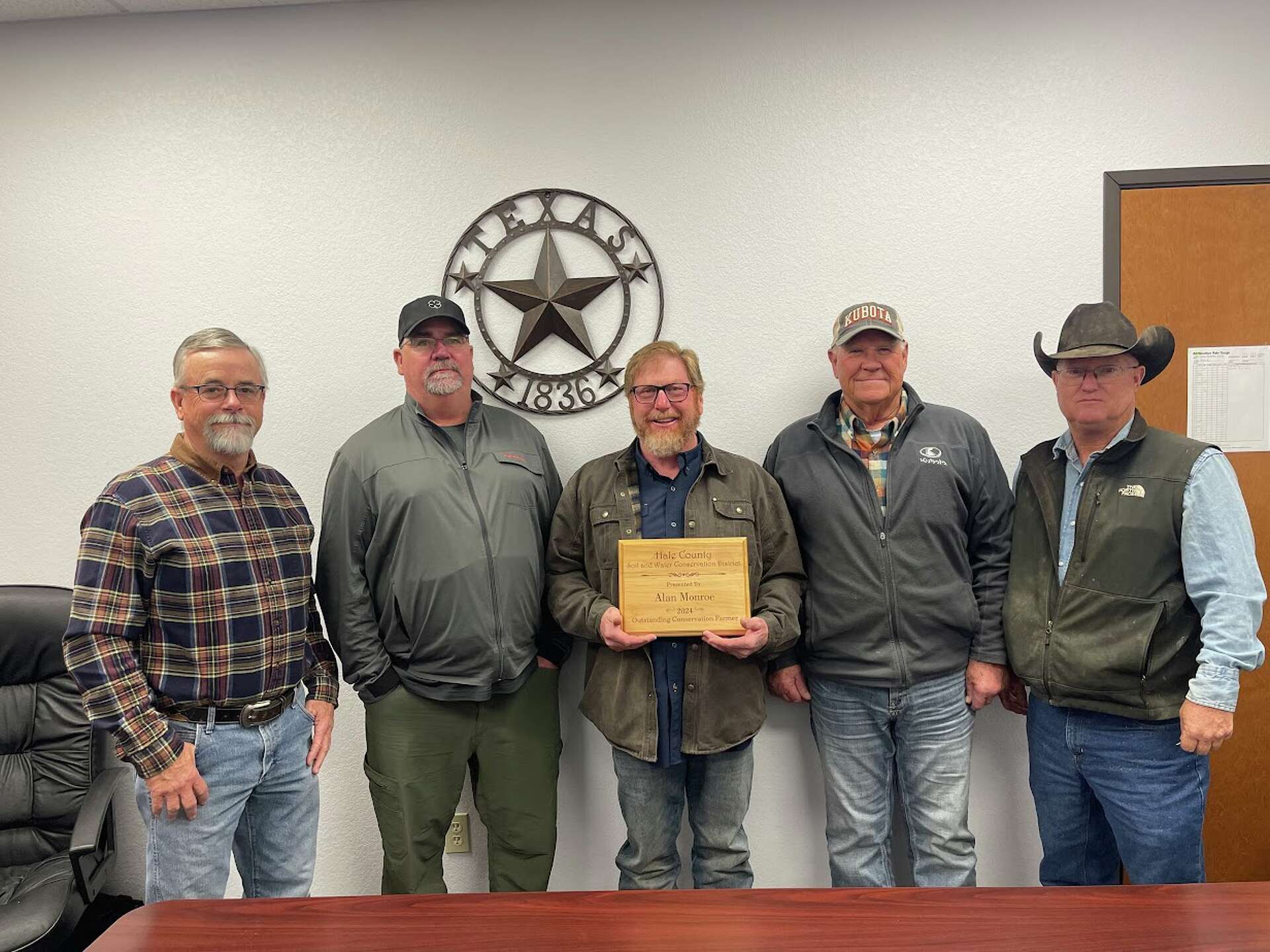 Alan Monroe named 2024 Outstanding Conservation Farmer