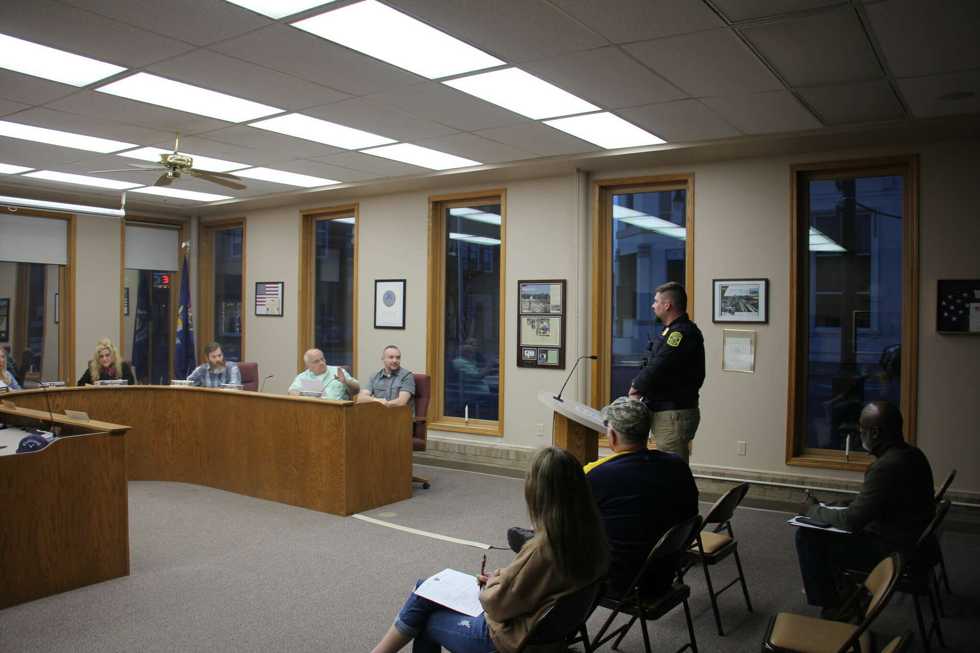 Bad Axe city council approves outfitting for new police officers