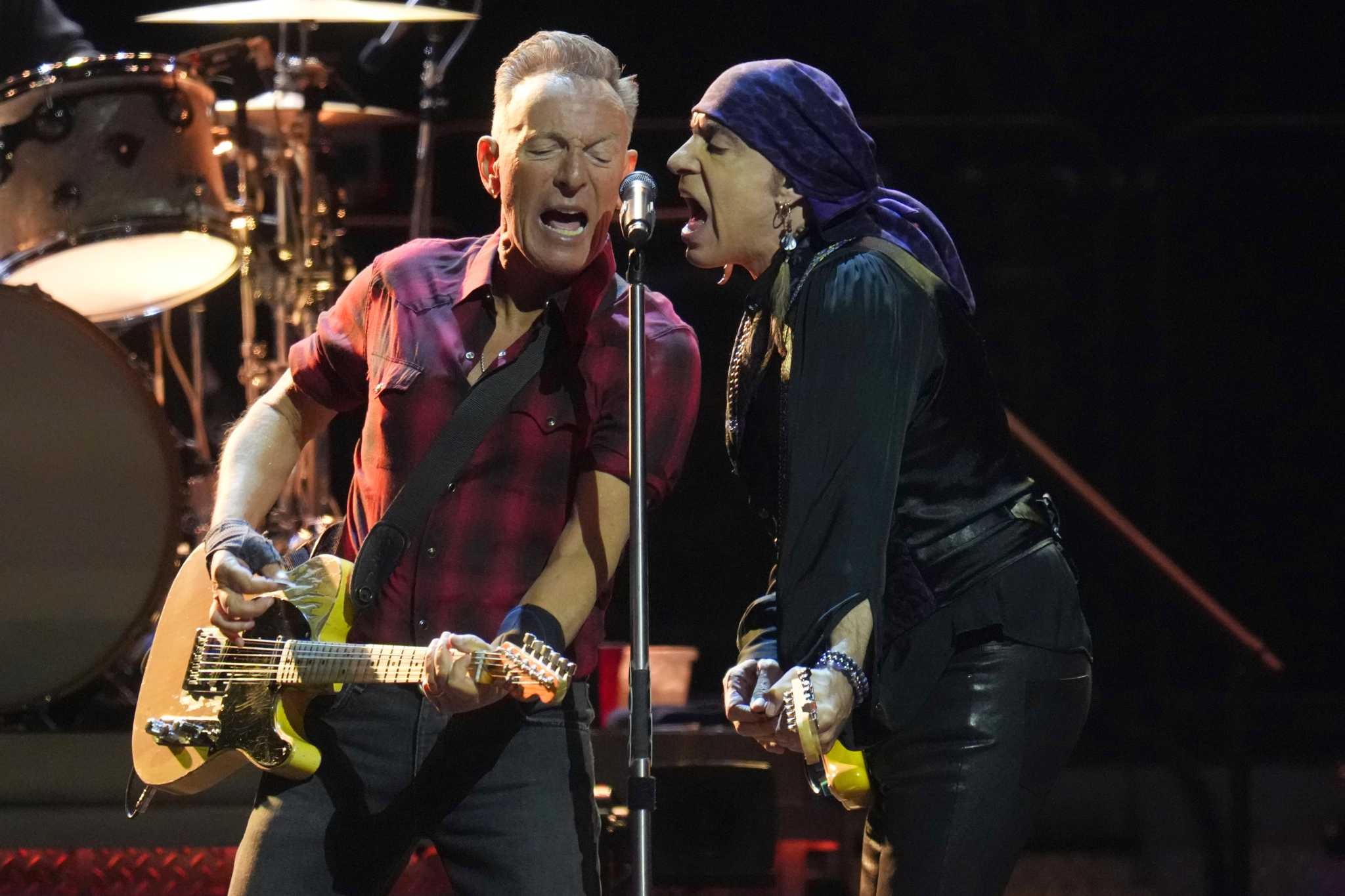 Bruce Springsteen is back on the road and headed for San Francisco