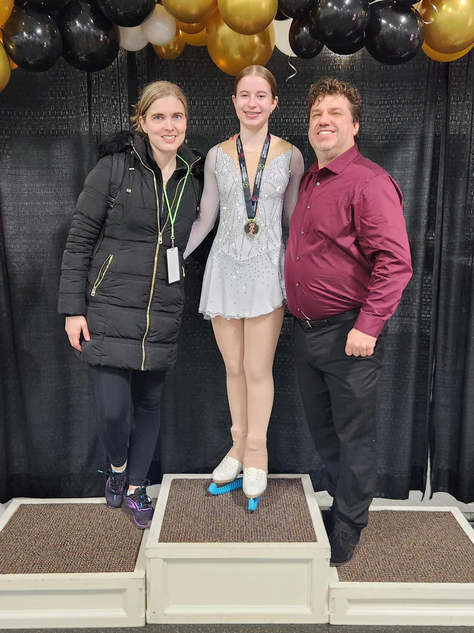 Midland figure skaters earn medals