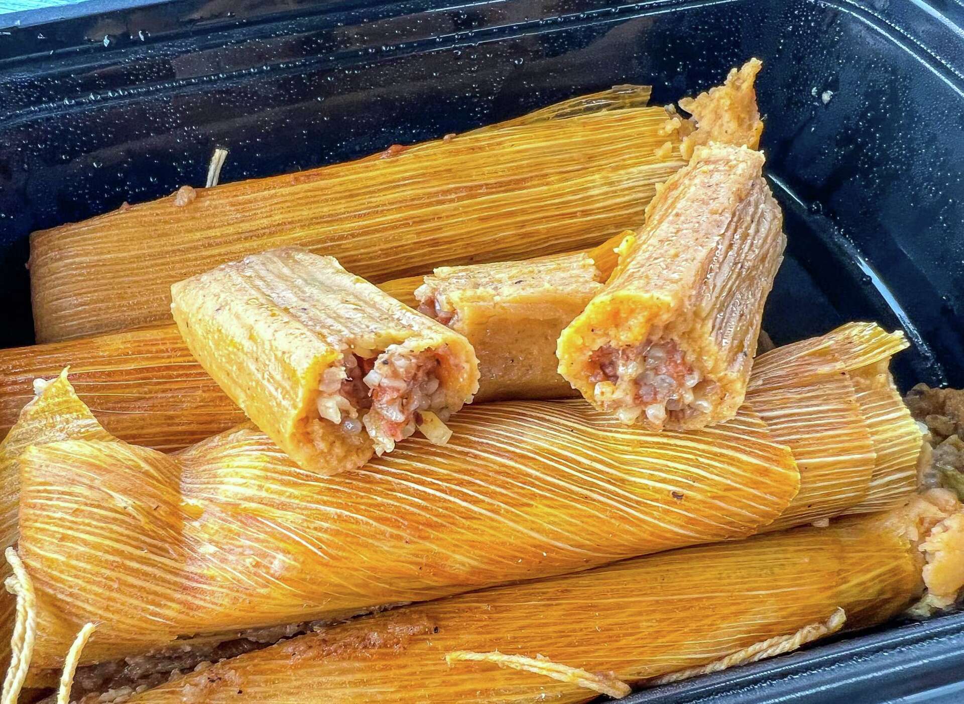 CC’s Hot Tamales and BBQ in Jersey Village is a unique food trailer