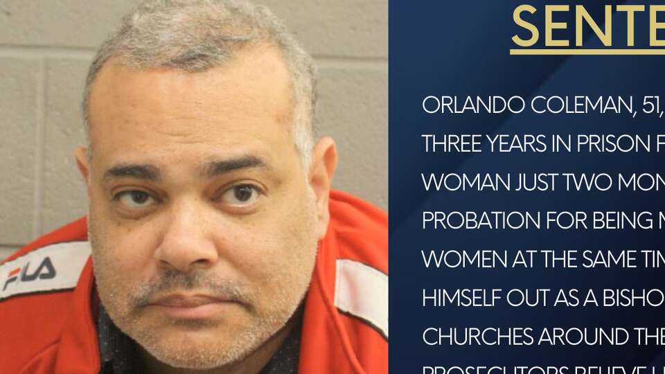 Houston 'bishop' with multiple wives sentenced for bigamy