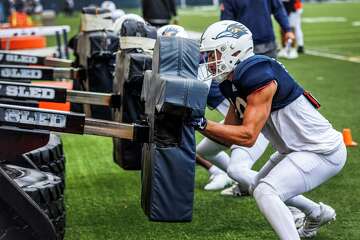 UTSA receiver David Amador striding forward in second year