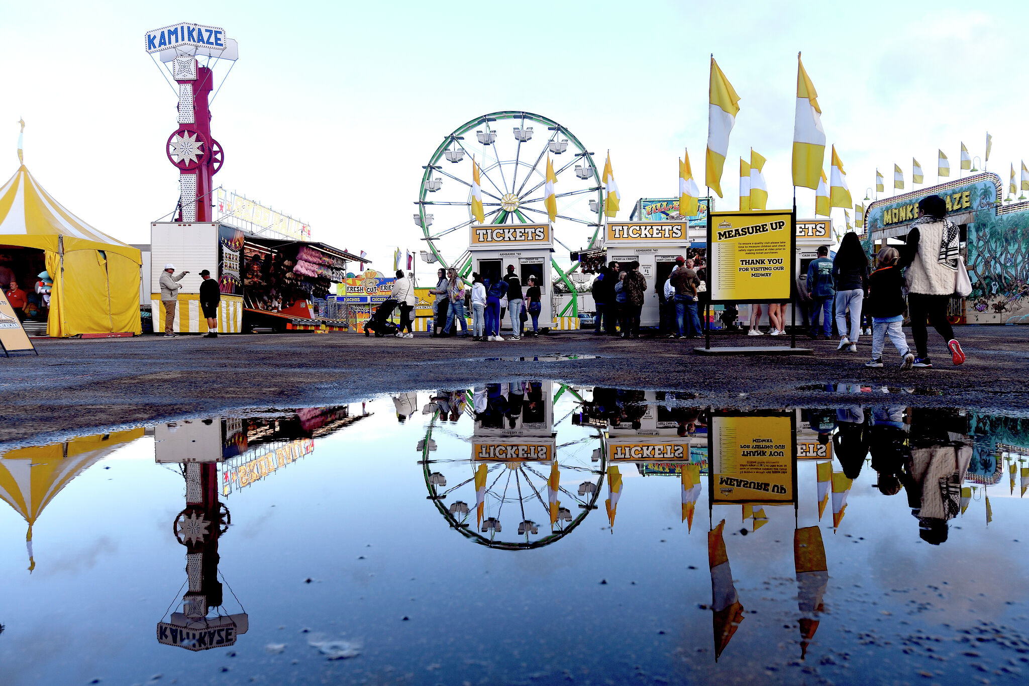 YMBL's annual fair opens with small but dedicated crowd