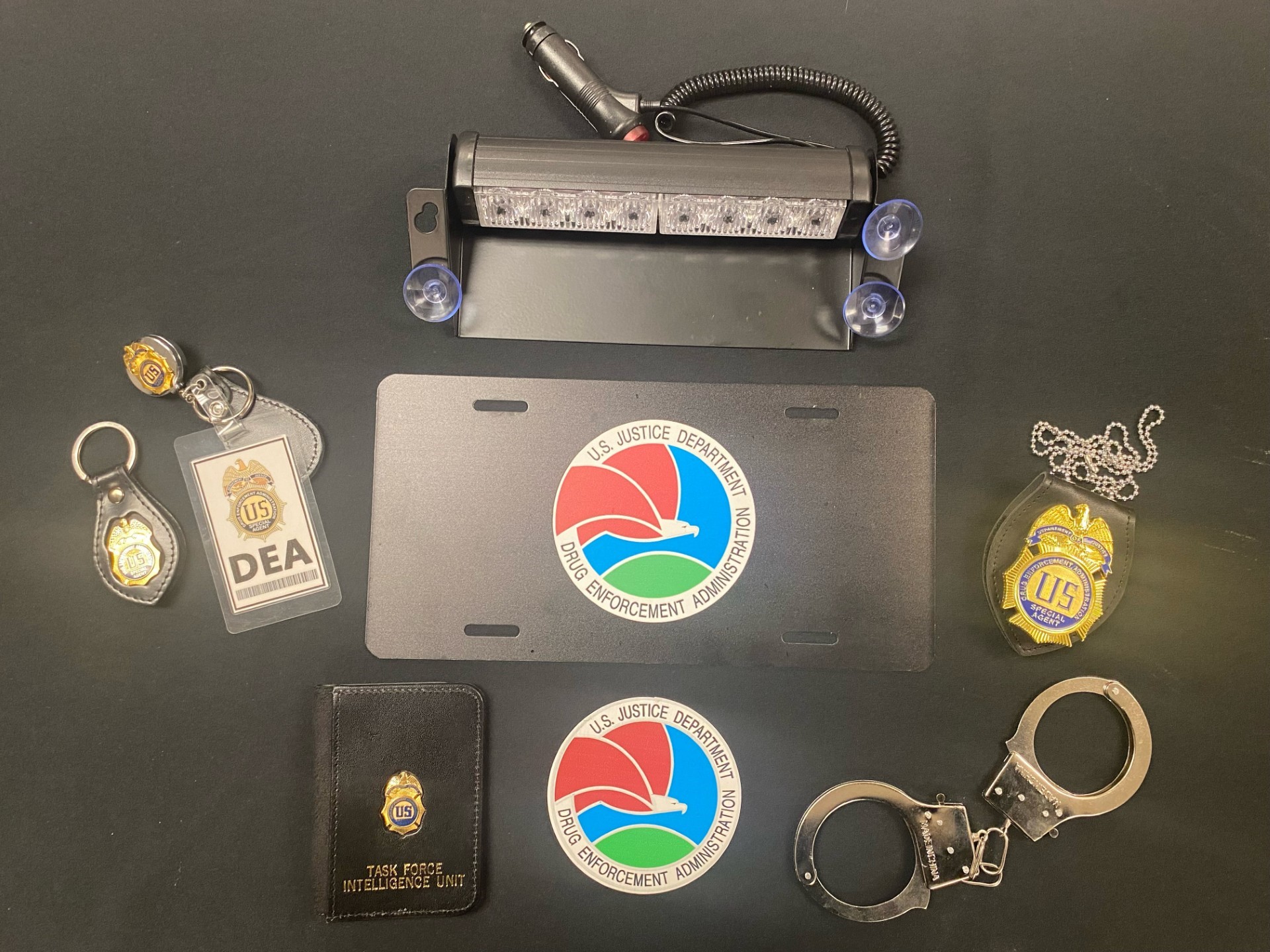 Sheriff: Drug suspect from Scotia had fake DEA badge