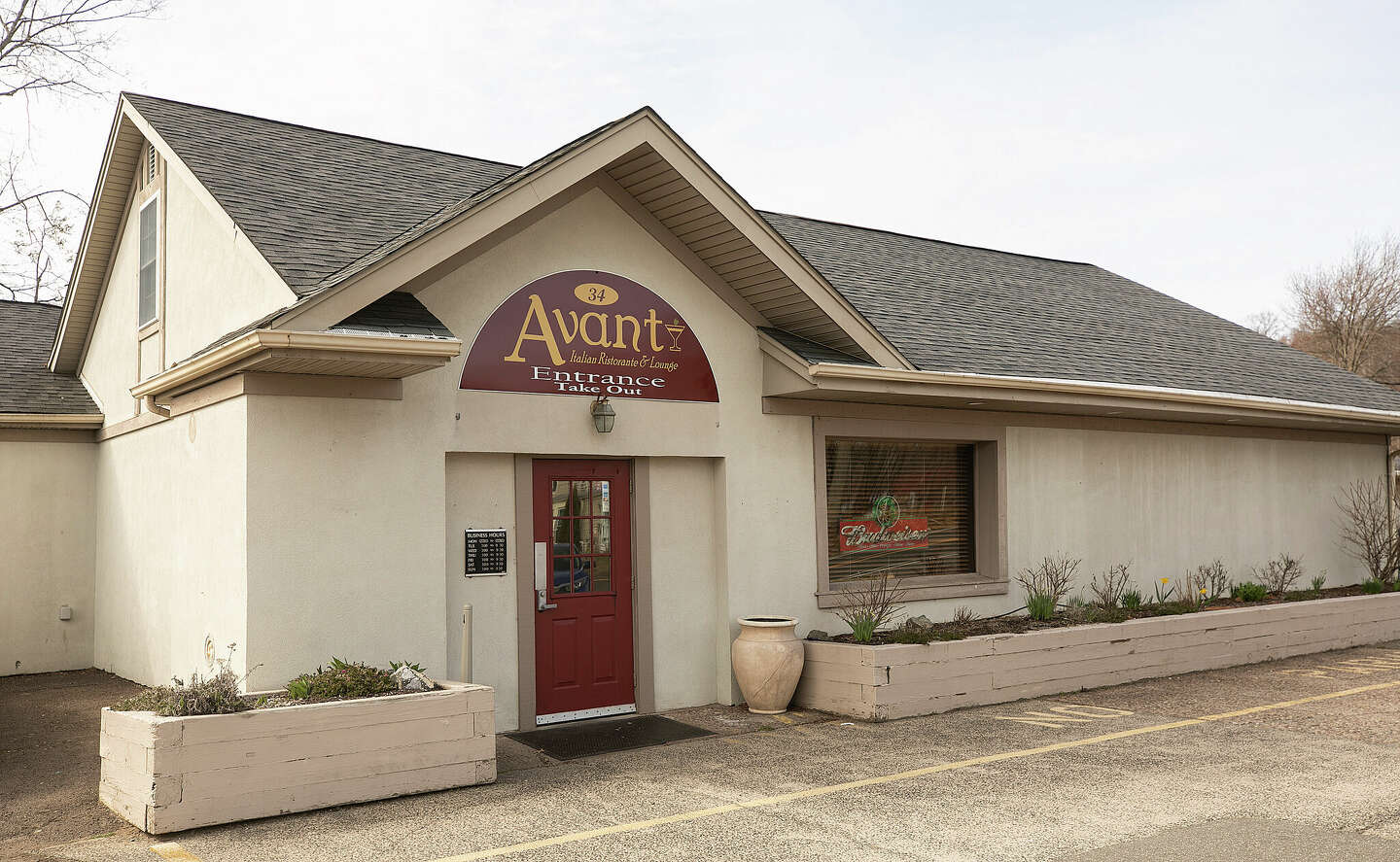 Avanti restaurant in Meriden on the market