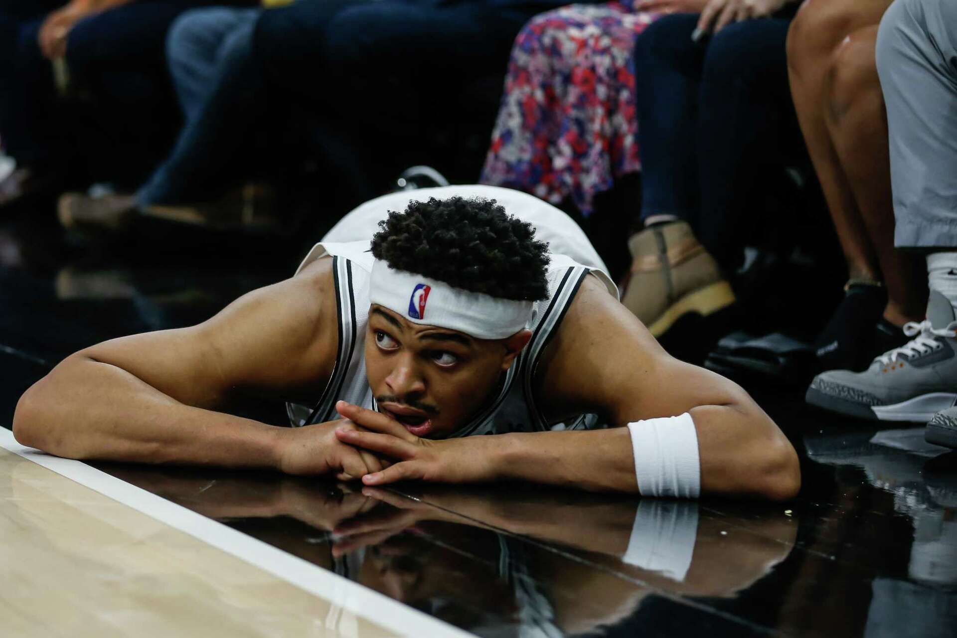 Up-and-down season ends early for Keldon Johnson