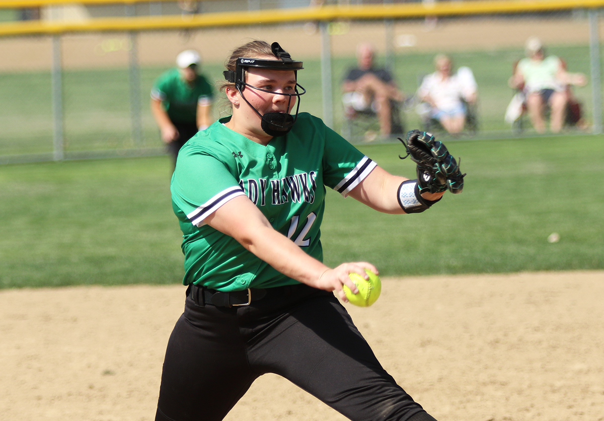 FRIDAY SOFTBALL: Uhles' arm picks up Hawks in win over CM
