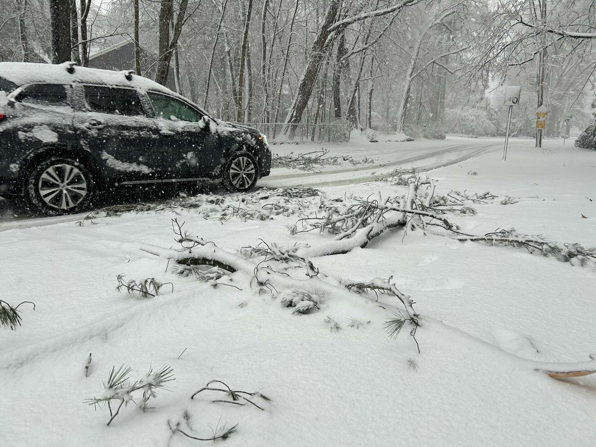 Early spring storm knocks out power to 85,000