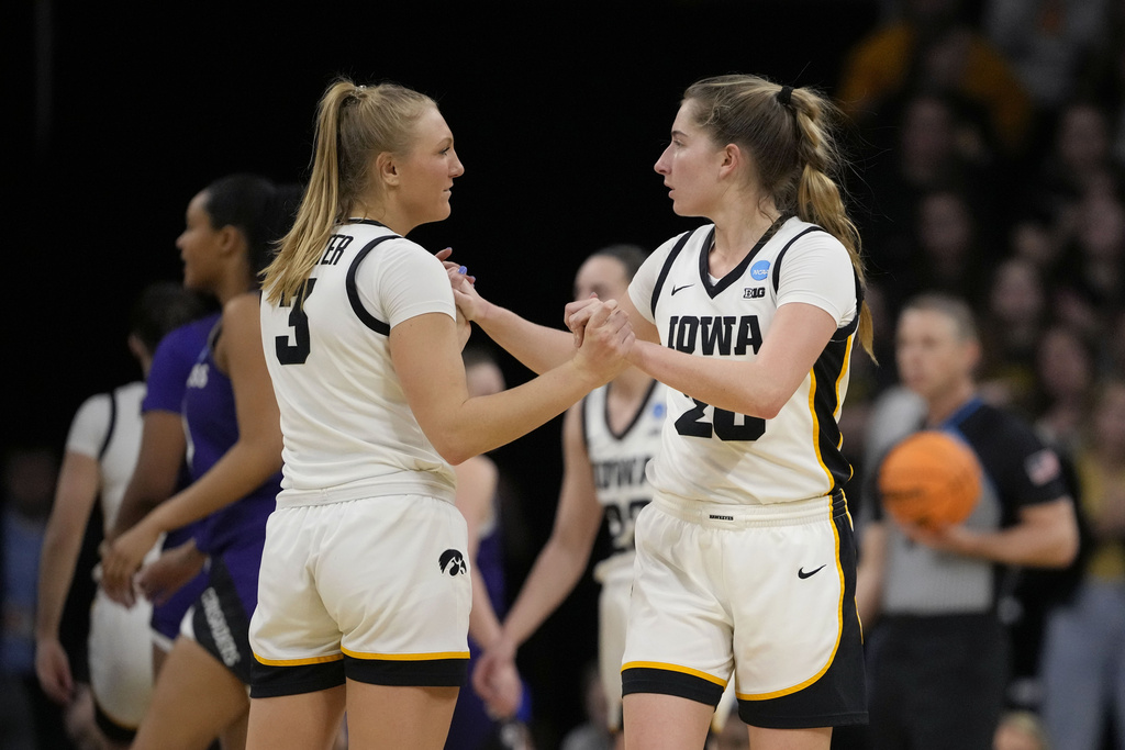 EHS grad Kate Martin with double-double in NCAA Tournament opener