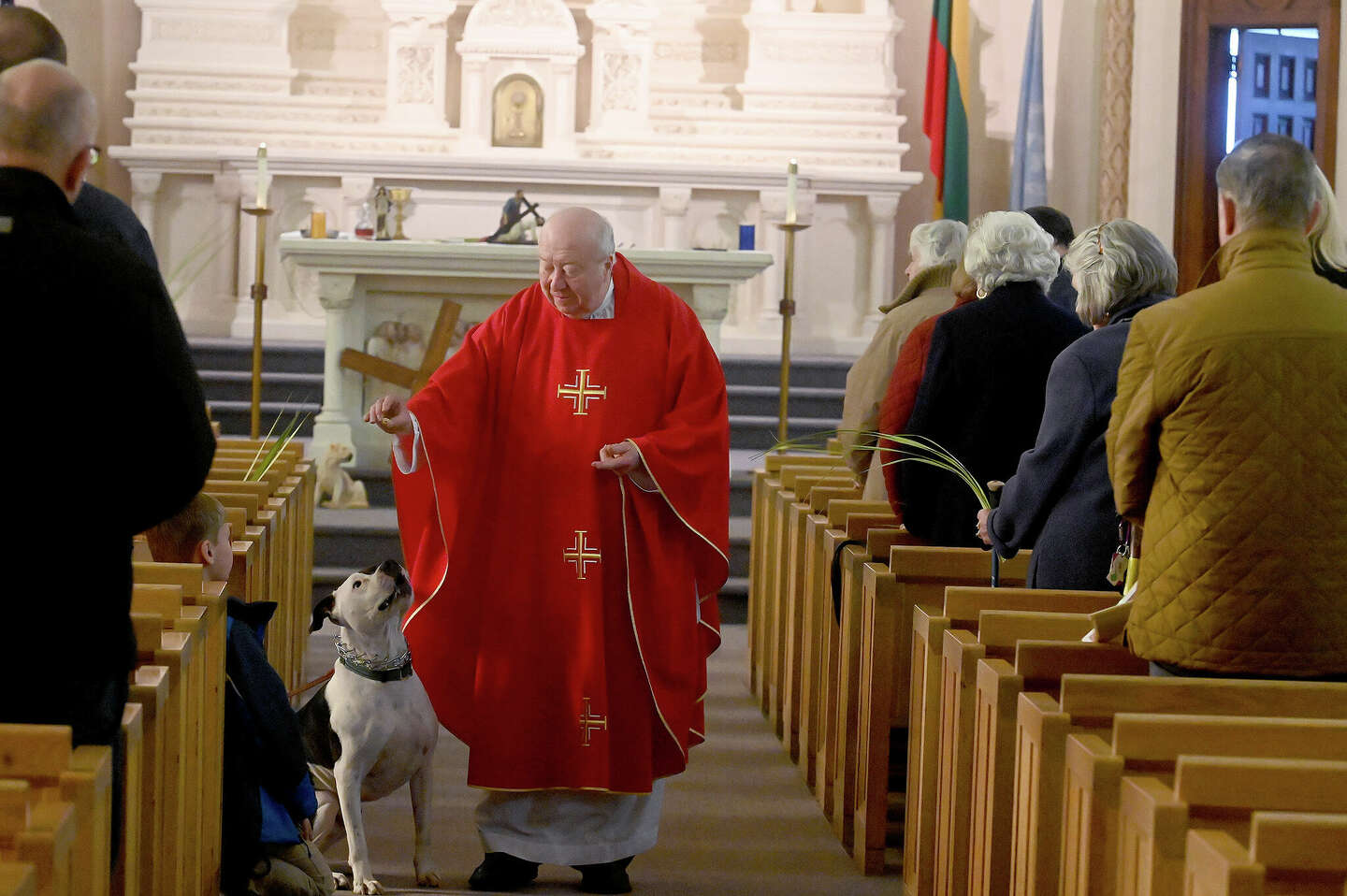 Hartford’s Holy Trinity Church is letting pets in the pews