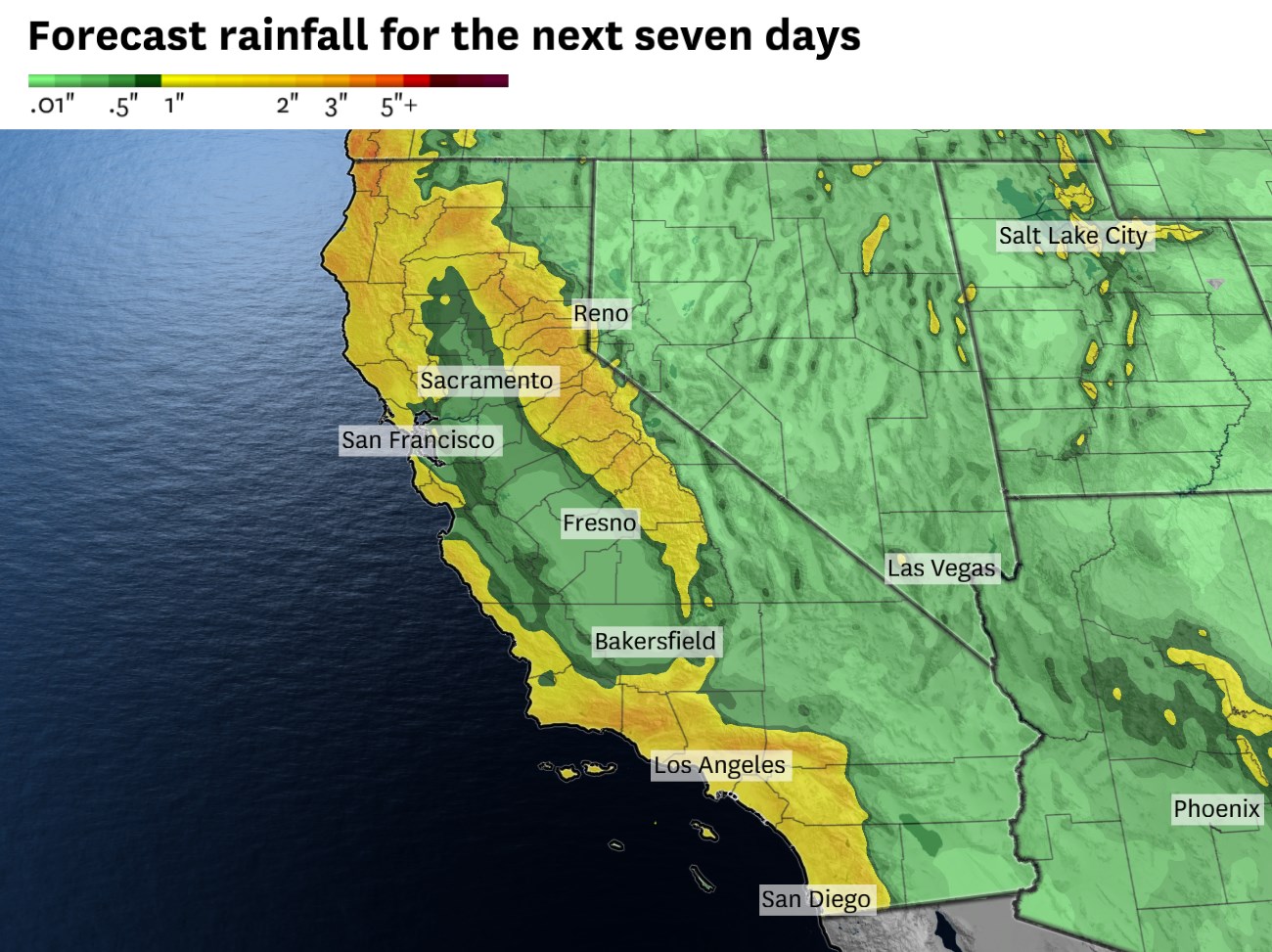 Late-season California storms could bring flooding risk, snow