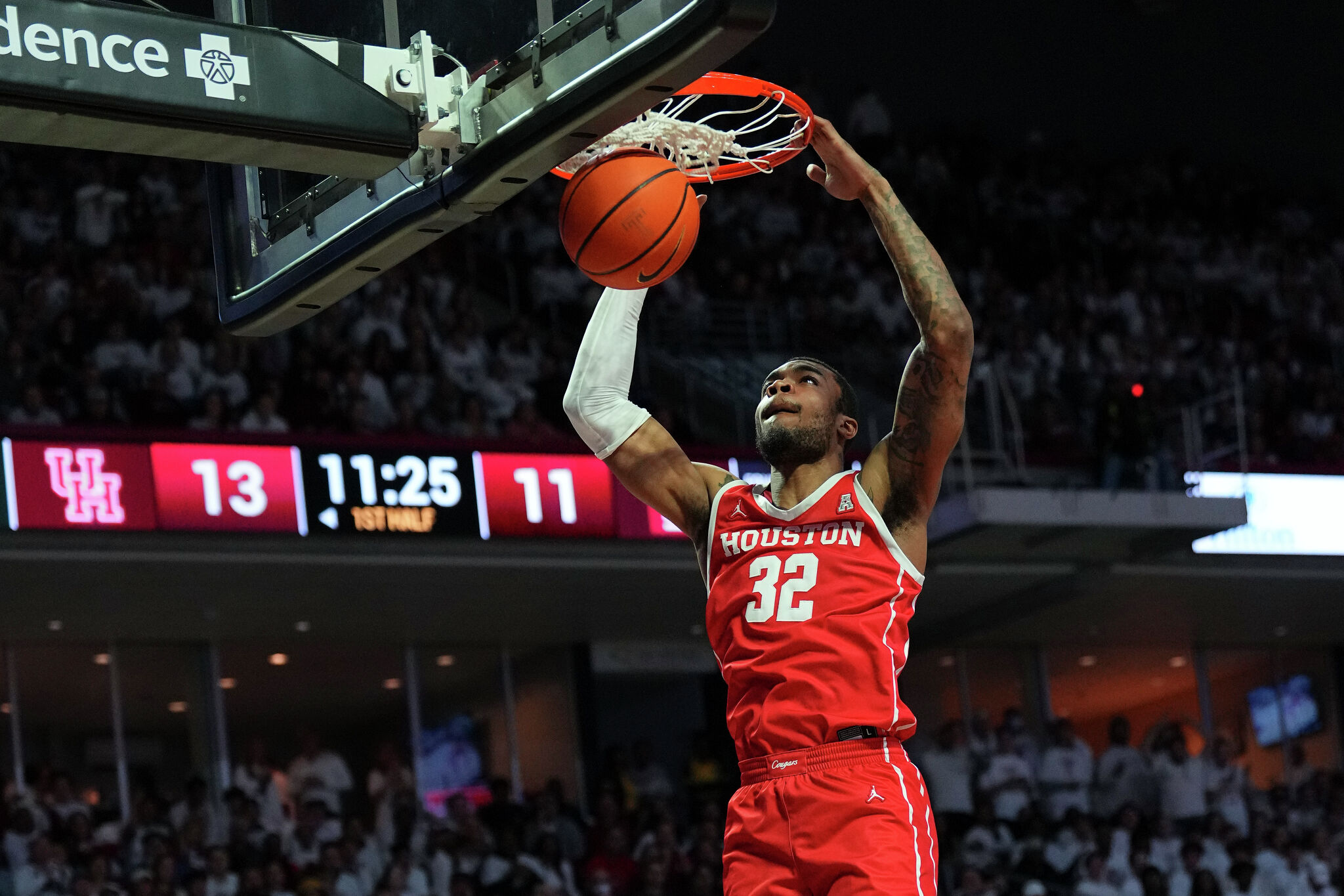Jamal Shead: Reggie Chaney inspires UH amid March Madness