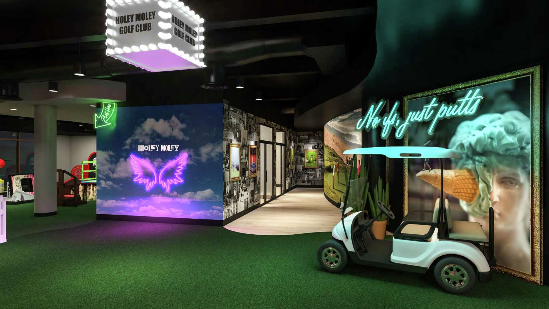 Houston mini golf venue Holey Moley opens near River Oaks