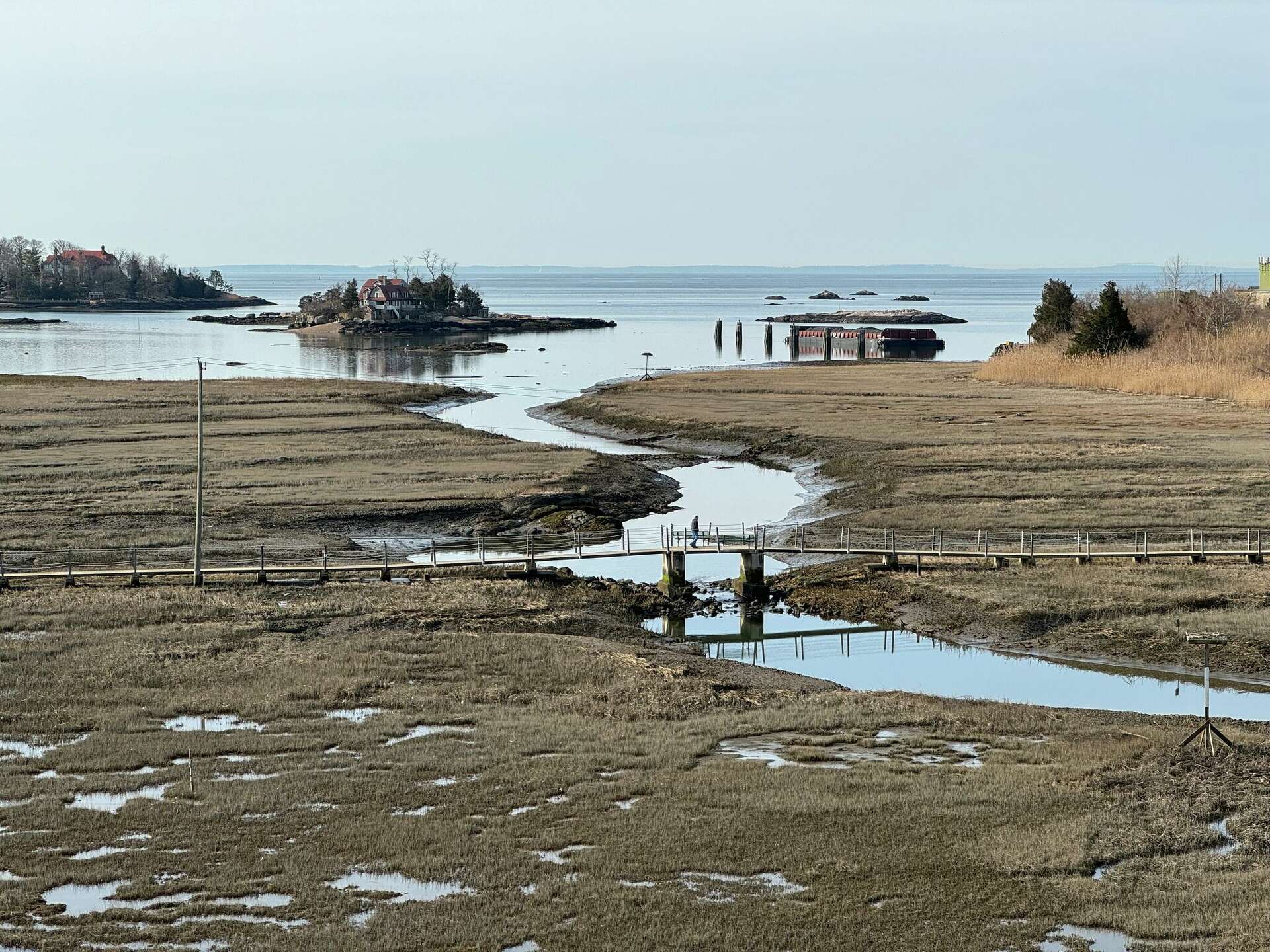Hiking Connecticut's Trolley Trail offers views of the Thimble Islands