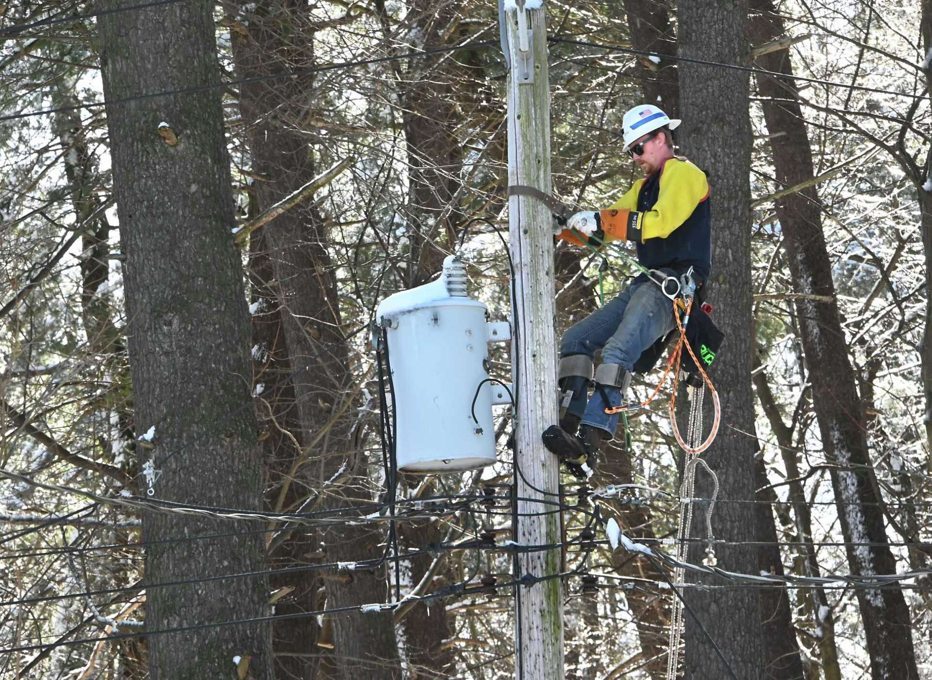 Hundreds, mostly in Albany County, remain without National Grid power