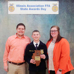 Franklin FFA member Xander Smith named Discovery Star