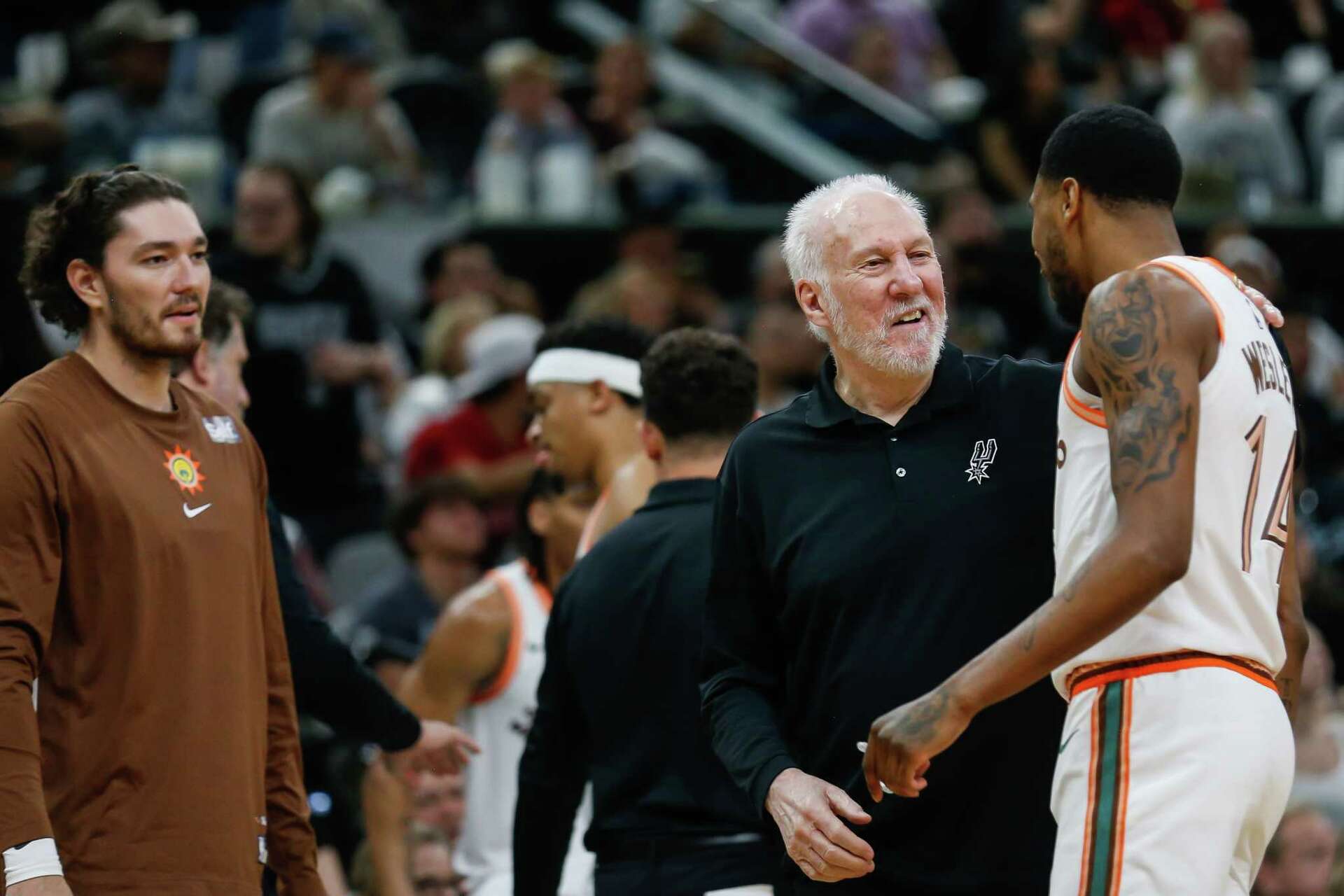 Popovich says it's been a 'real joy' watching Spurs