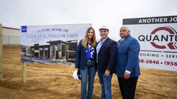 Photos: Lezcano Law Firm breaks ground on new home in north Laredo