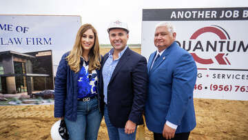Photos: Lezcano Law Firm breaks ground on new home in north Laredo