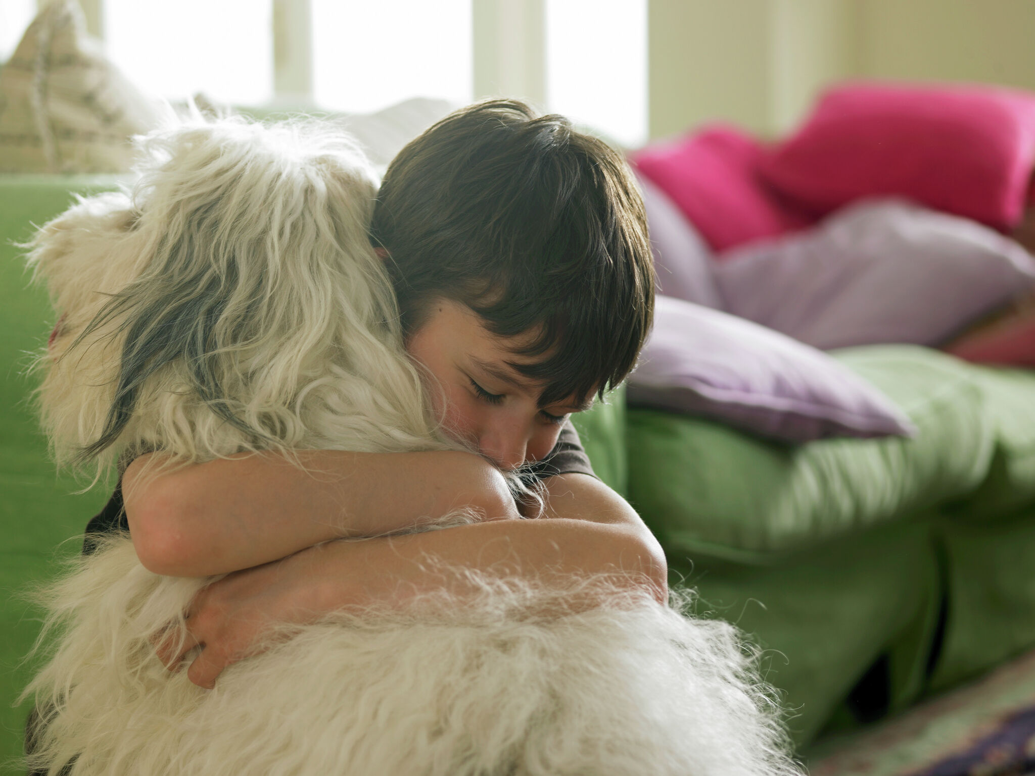 How to raise kids who love animals