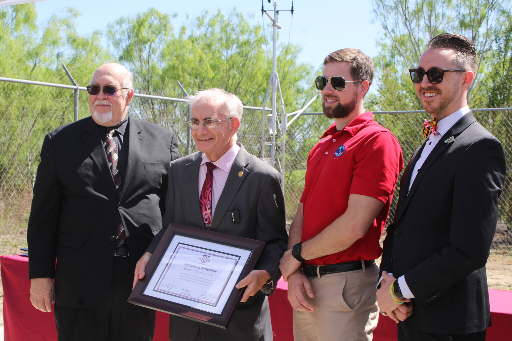 NWS honors 'Heatwave' Berler; new SKYWARN station to be at TAMIU