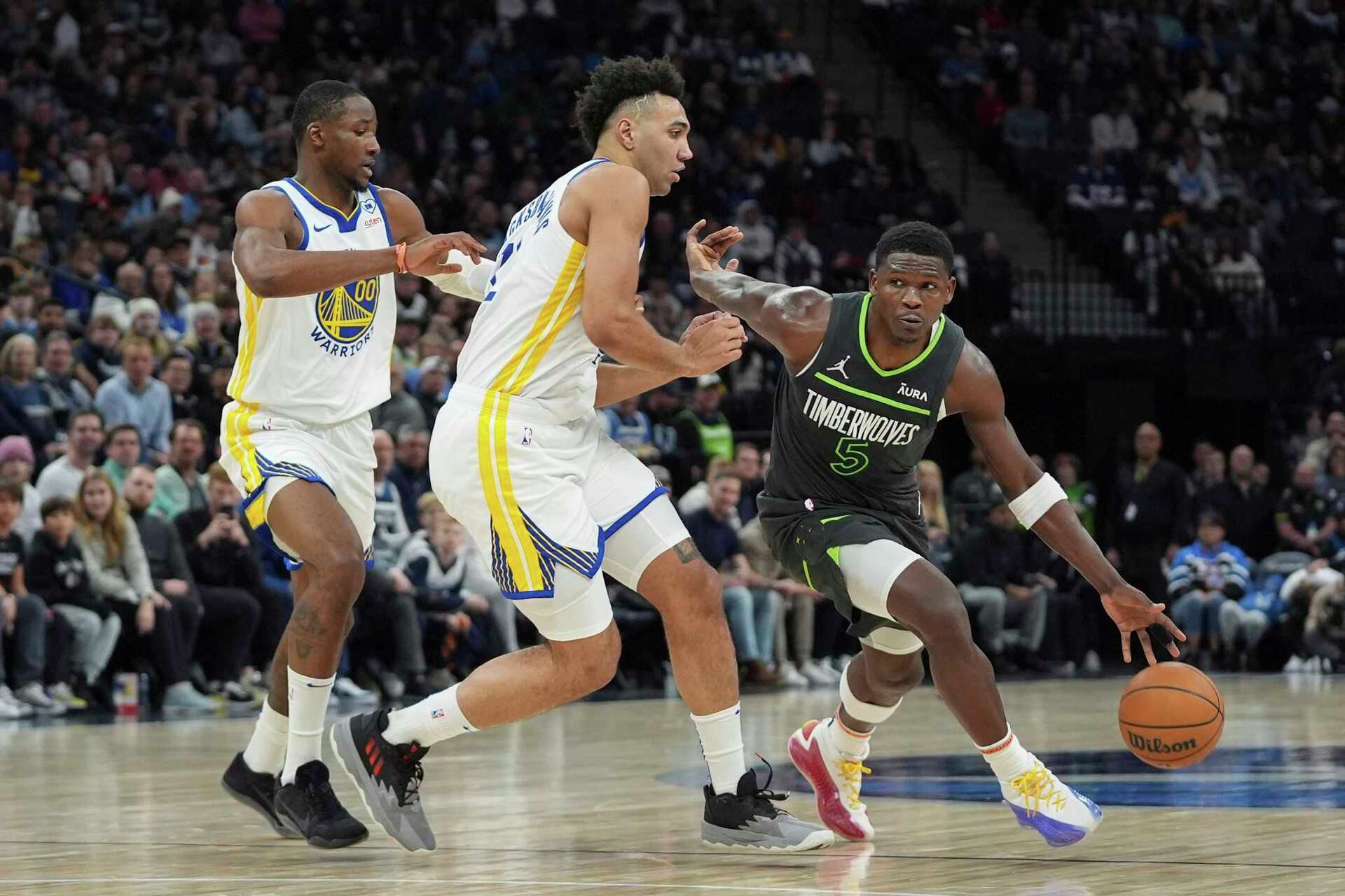 Jackson-Davis starts for Warriors; Kuminga out with knee tendinitis