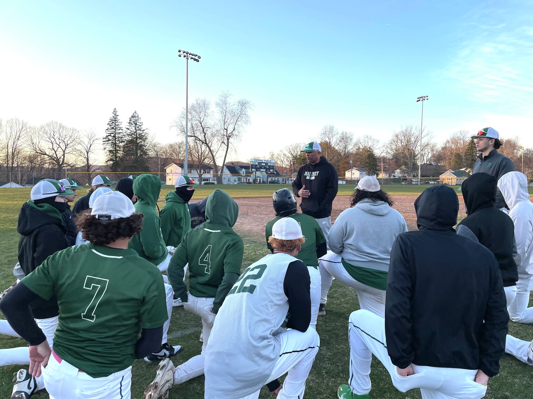 Central Connecticut Conference will start baseball playoff in CT..