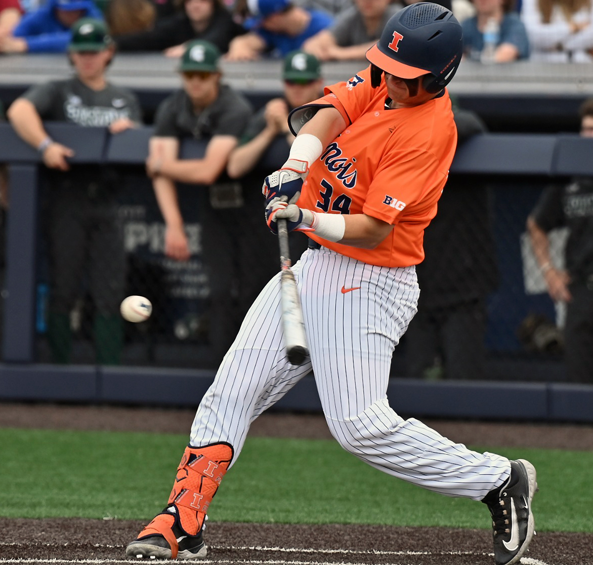 Drake Westcott helps Illini rout Mizzou for baseball Braggin' Rights