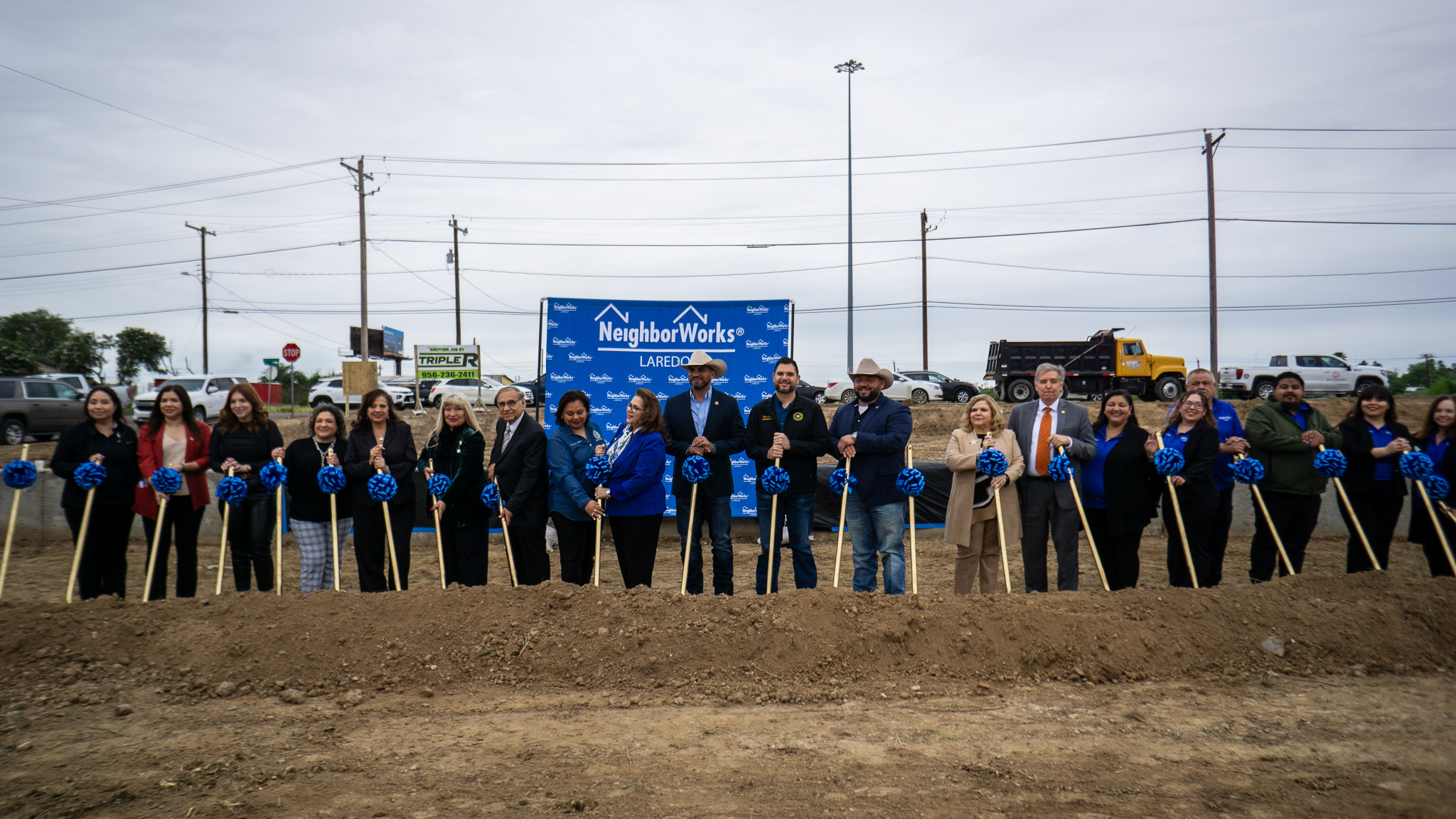 Photos: NeighborWorks Laredo hosts groundbreaking of new development