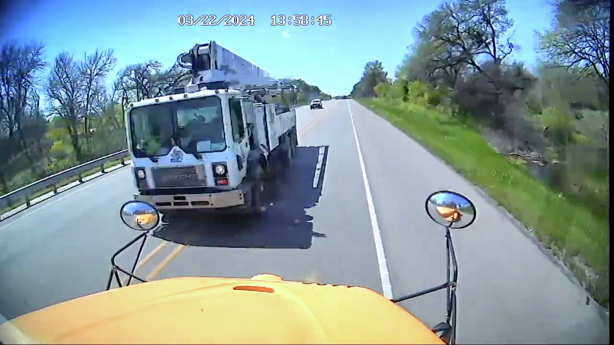 Texas bus crash video footage released by school district