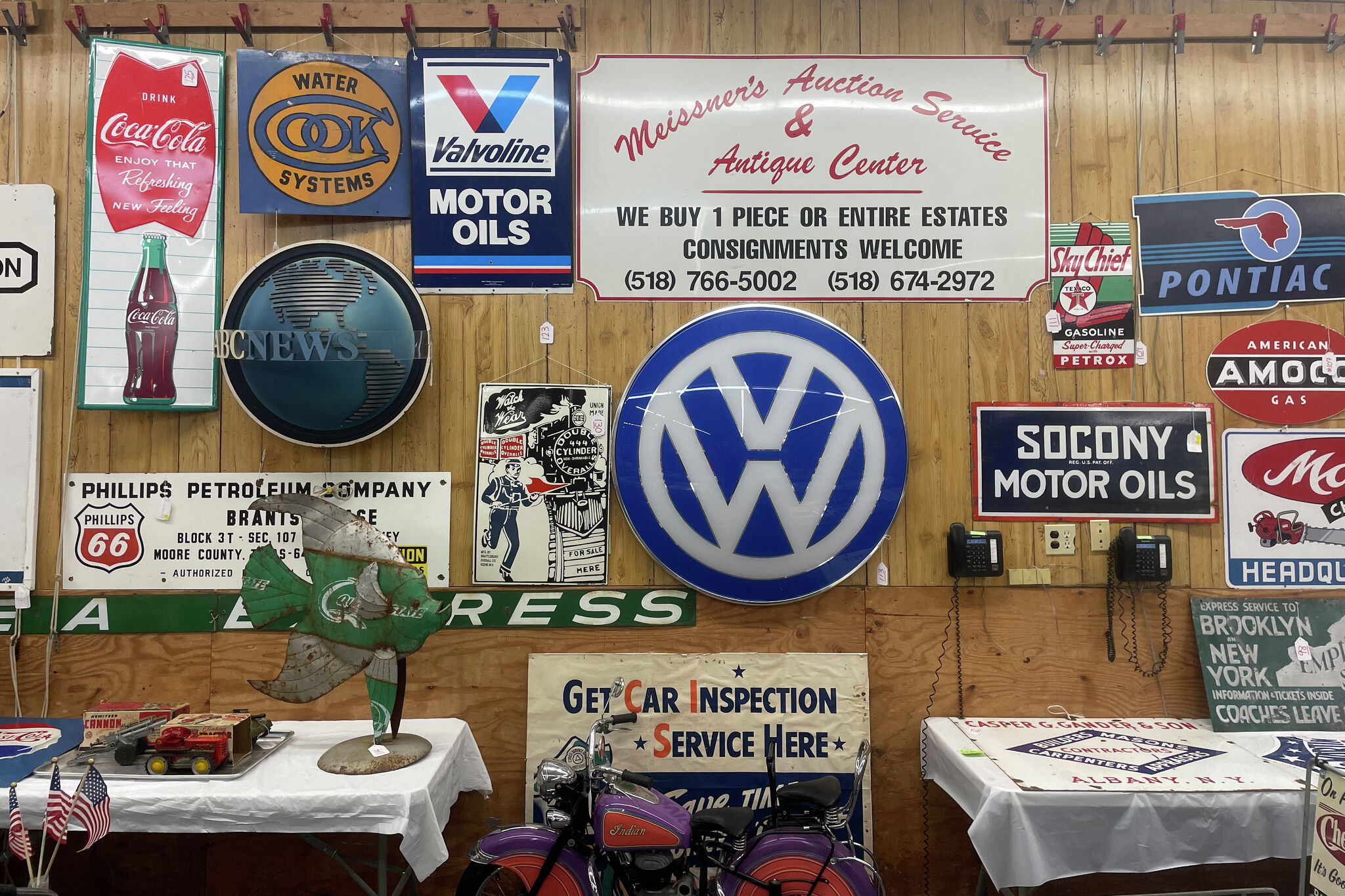 Meissner’s Auction House petroliana auctions draw collectors