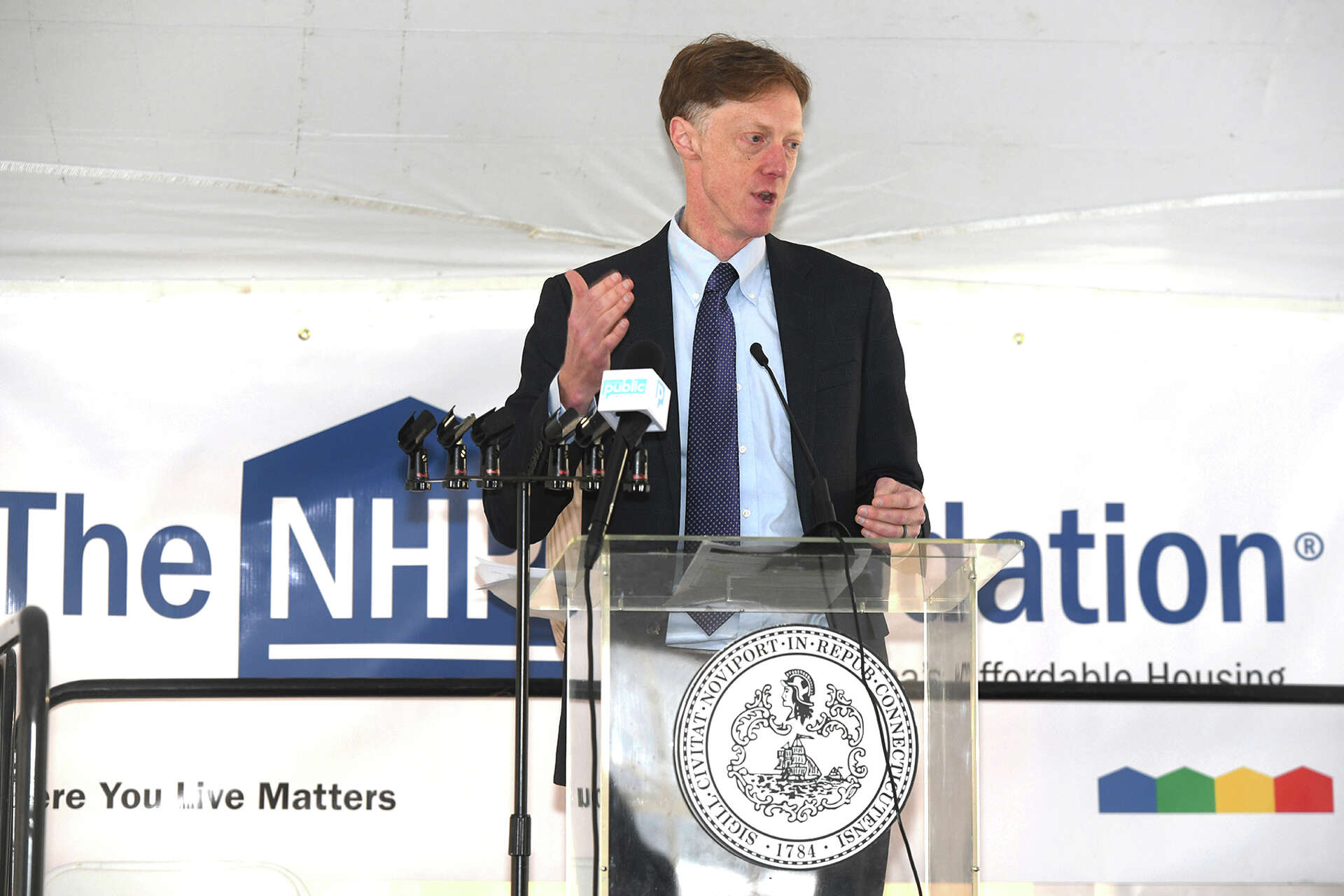 New Haven breaks ground on 56 affordable apartments in West River