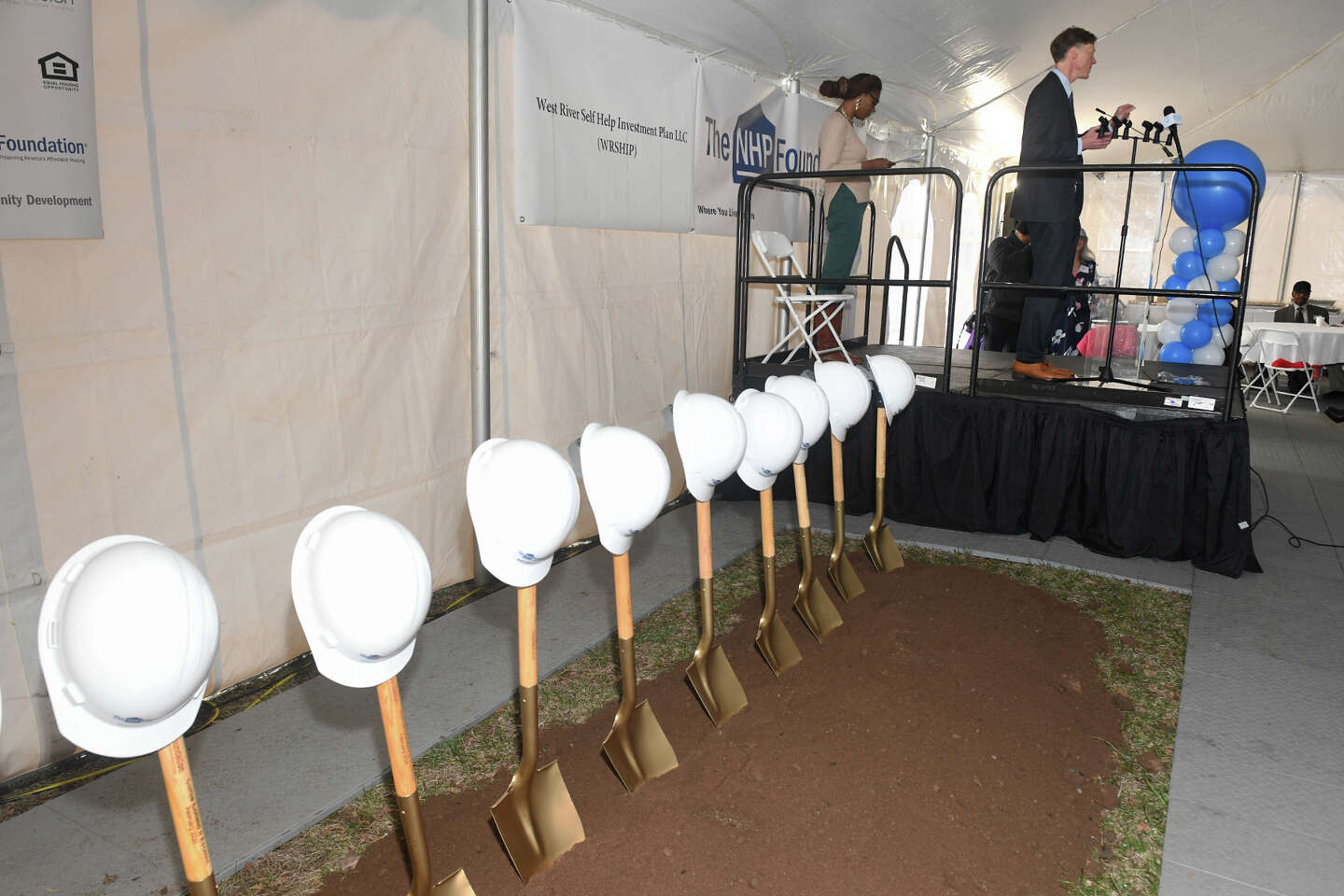 New Haven breaks ground on 56 affordable apartments in West River