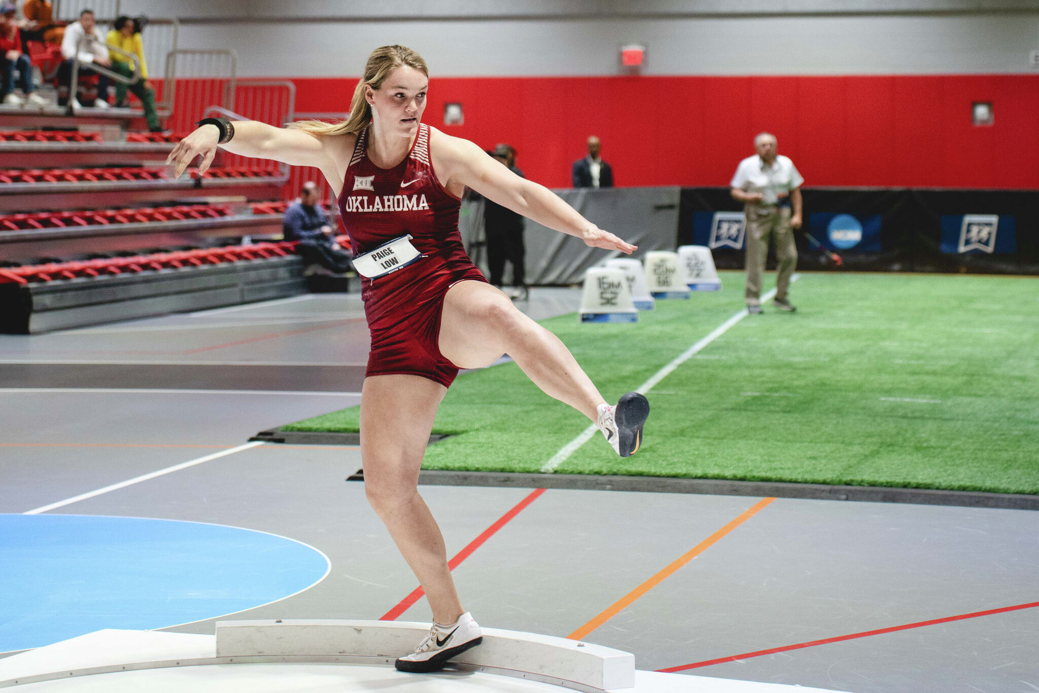 Lee grad, Oklahoma's Paige Low exceling nationally in throw events