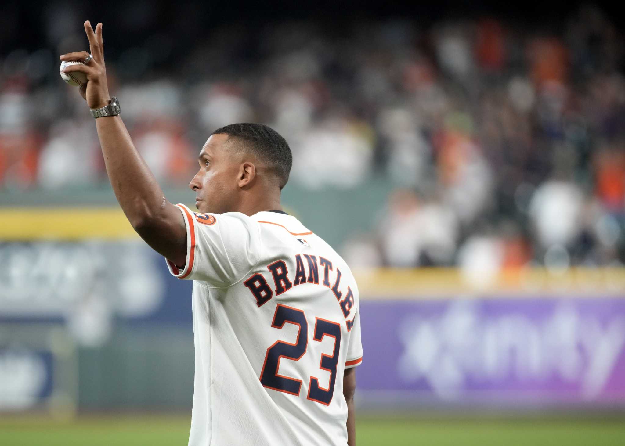 Retired Michael Brantley doesn't work for Astros, but still will help