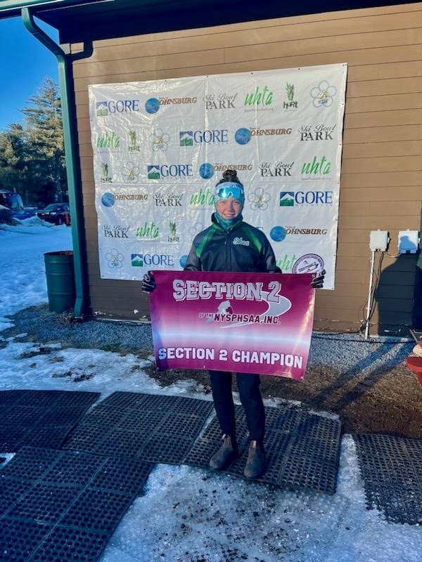 Landa overcame illness for second straight sectional title