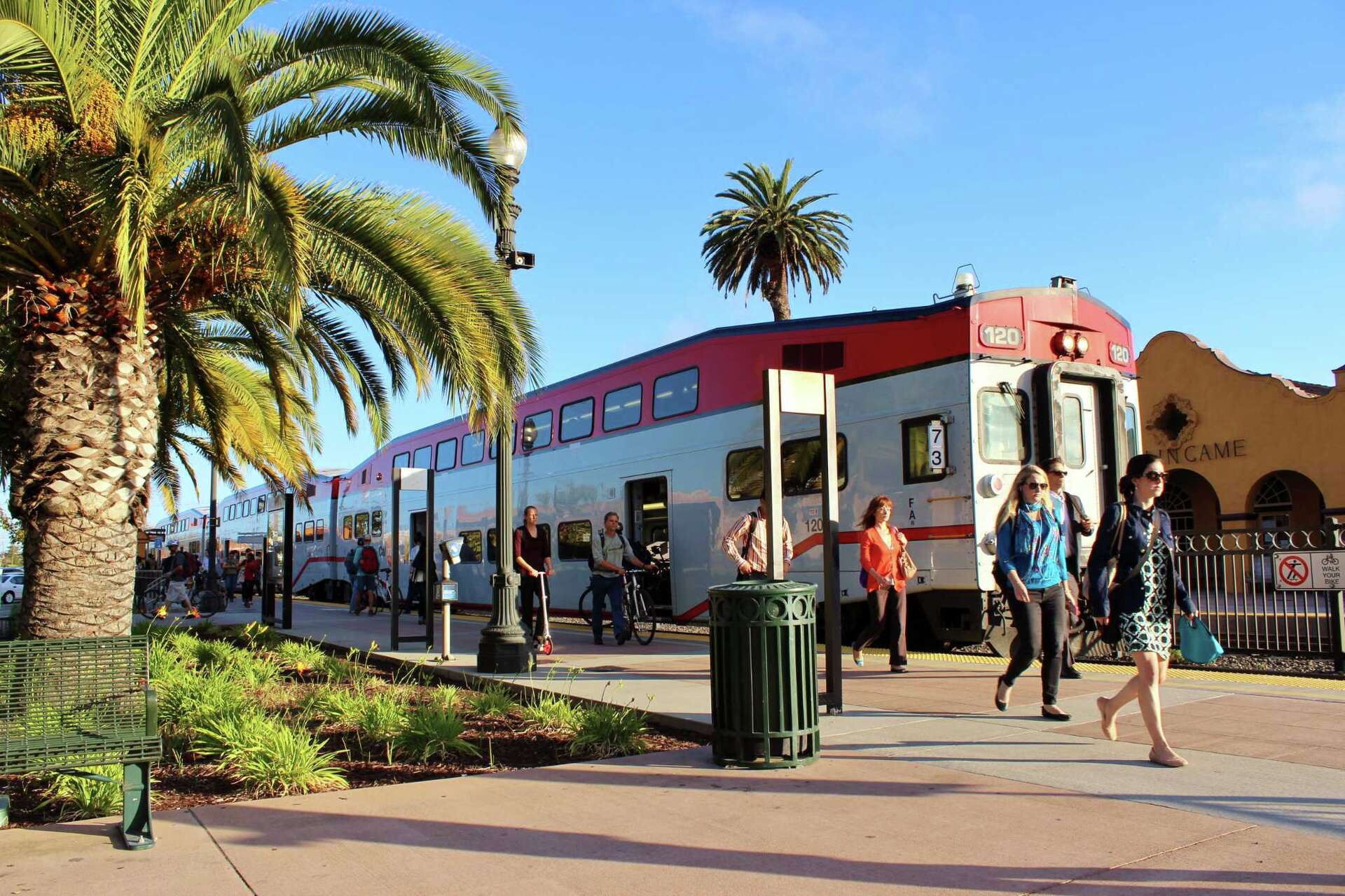 Two ex-Caltrain workers accused of building homes inside stations