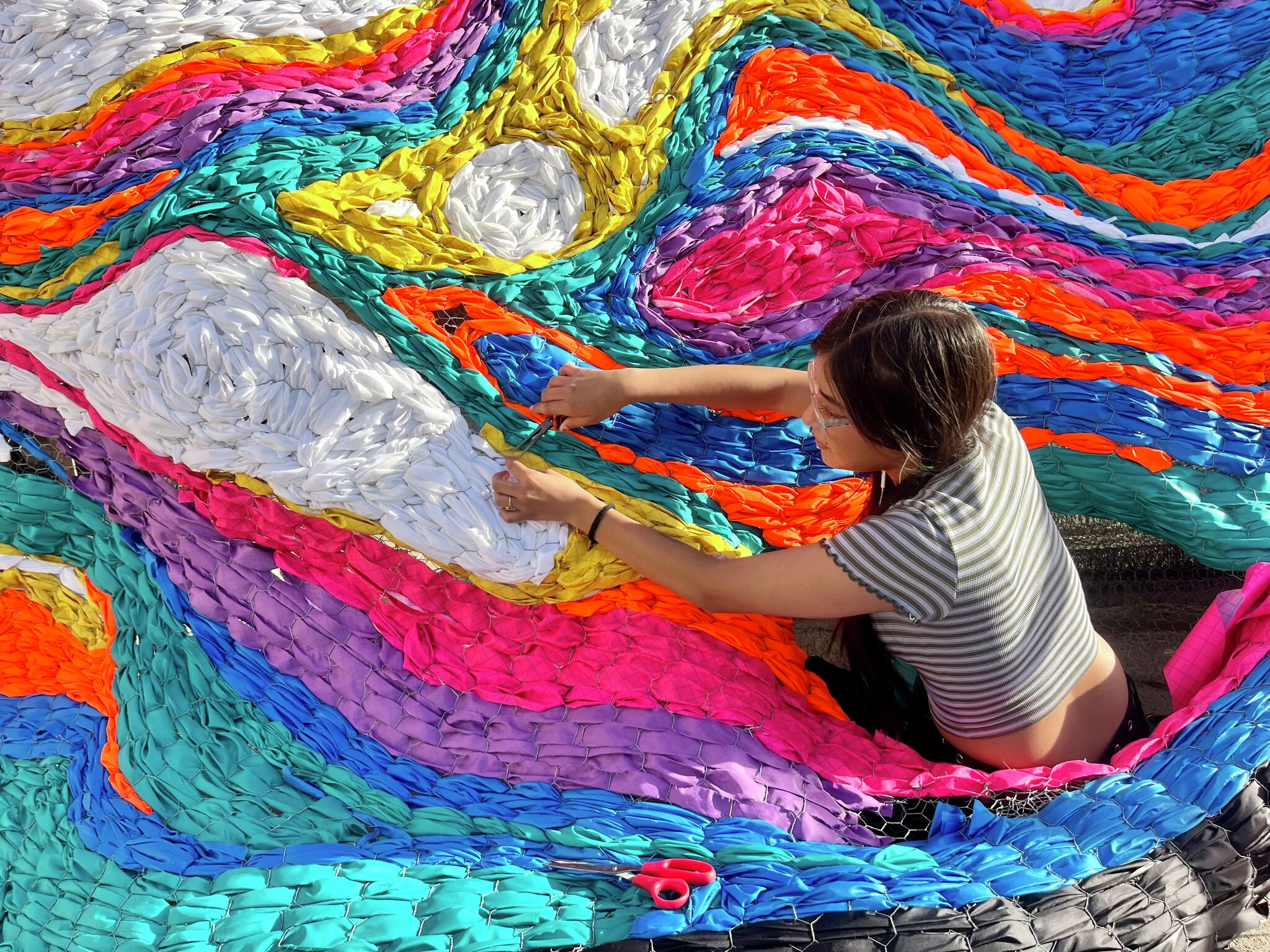 'Rhizome' large-scale art installation build to take place at TAMIU