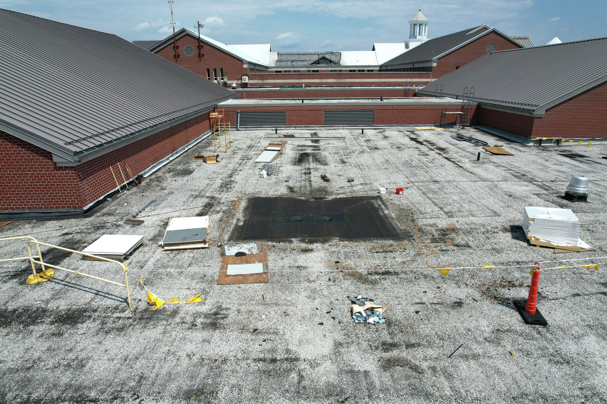New Milford seeks remedy to 'persistent' roof leaks at high school